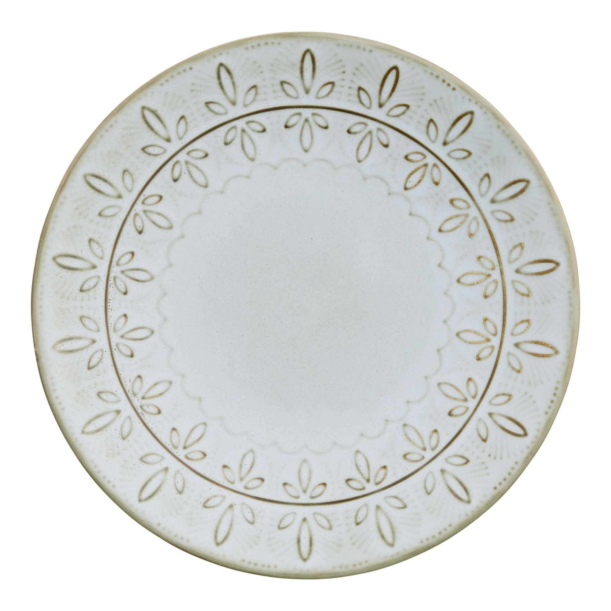 Willow Indigo Blue Embossed Dinnerware Collection - World Market