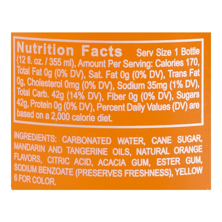 Boylan Orange Soda - World Market Boylan Orange Soda - World Market