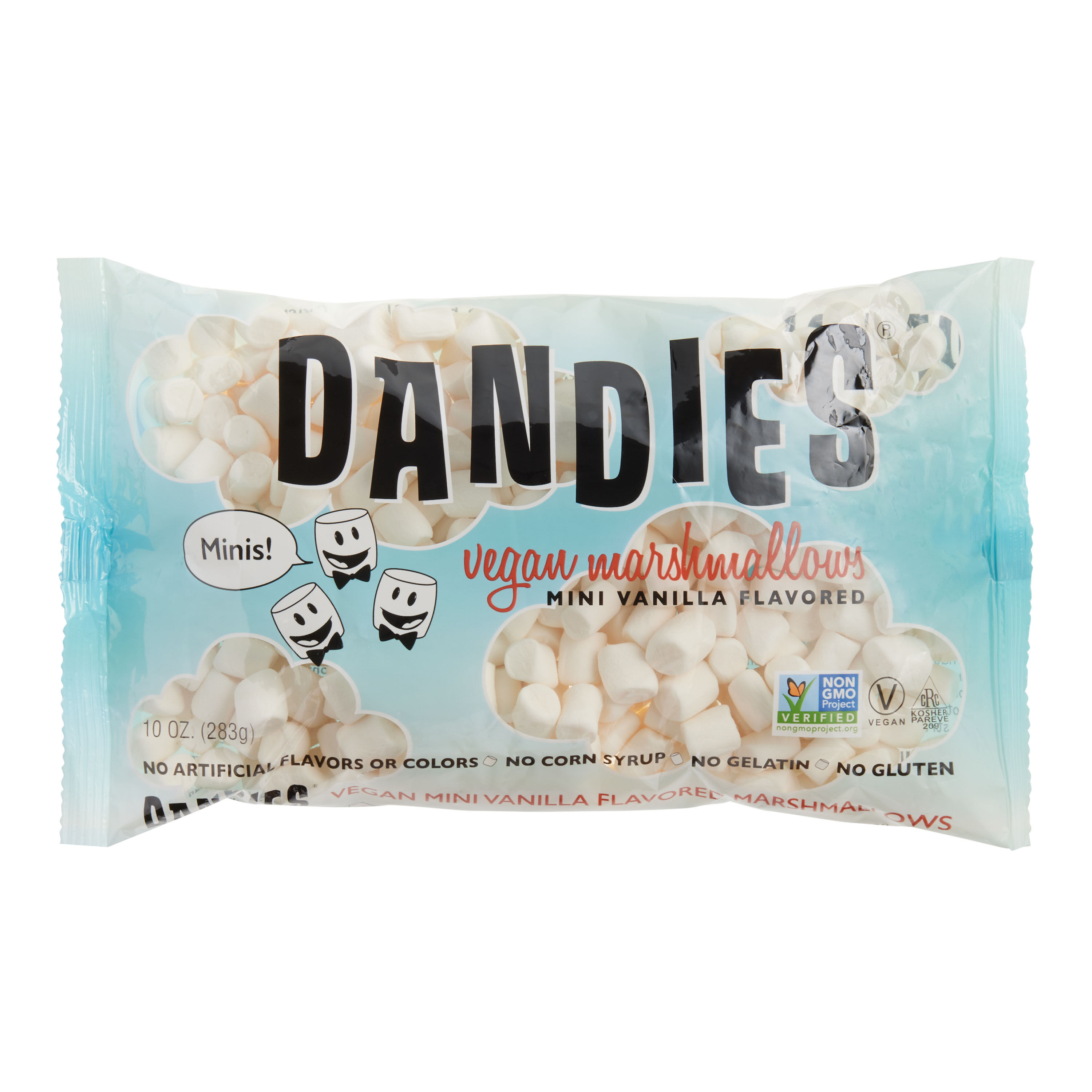 Dandies Vanilla Vegan Mini Marshmallows Set of 2 - World Market
