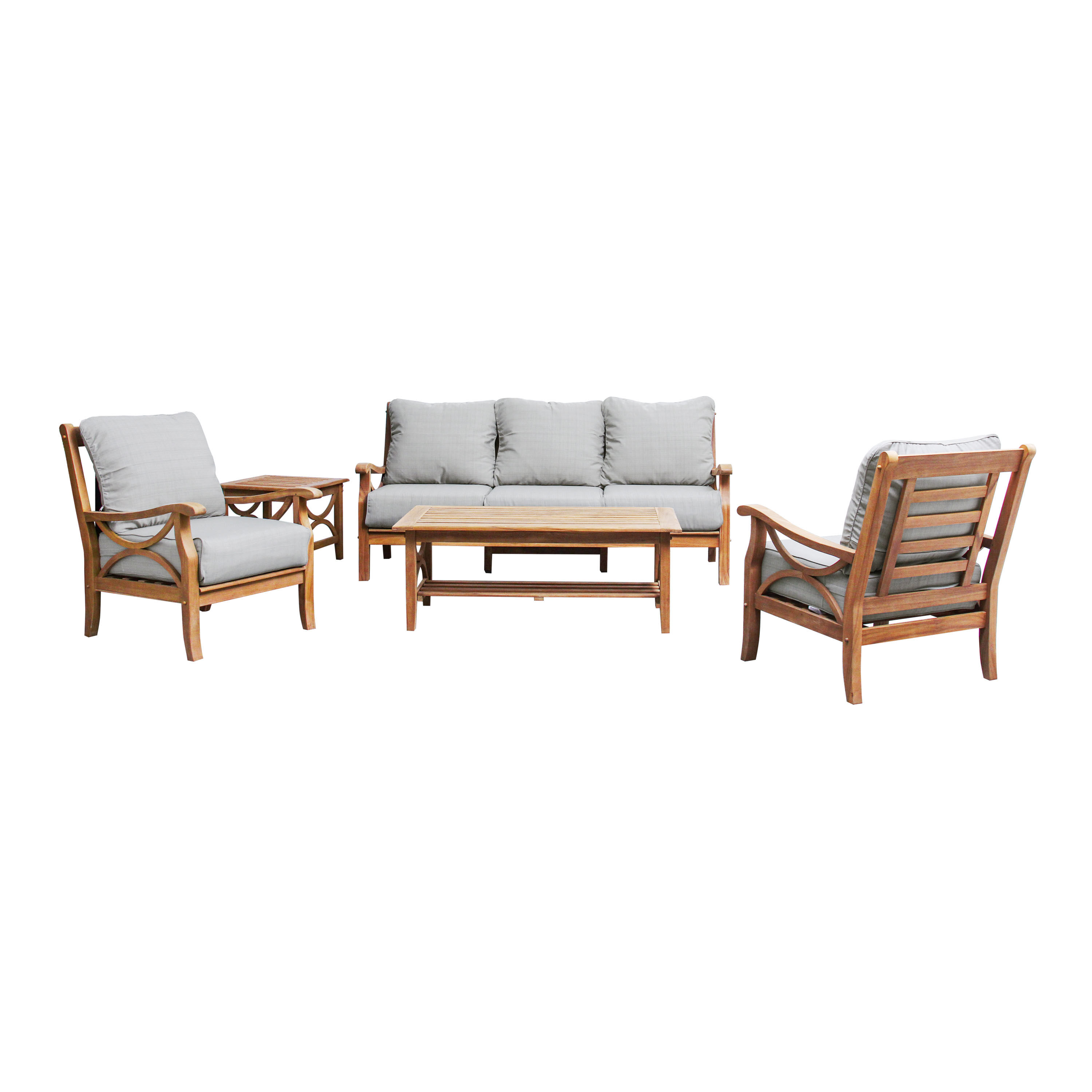 World market teak patio set store