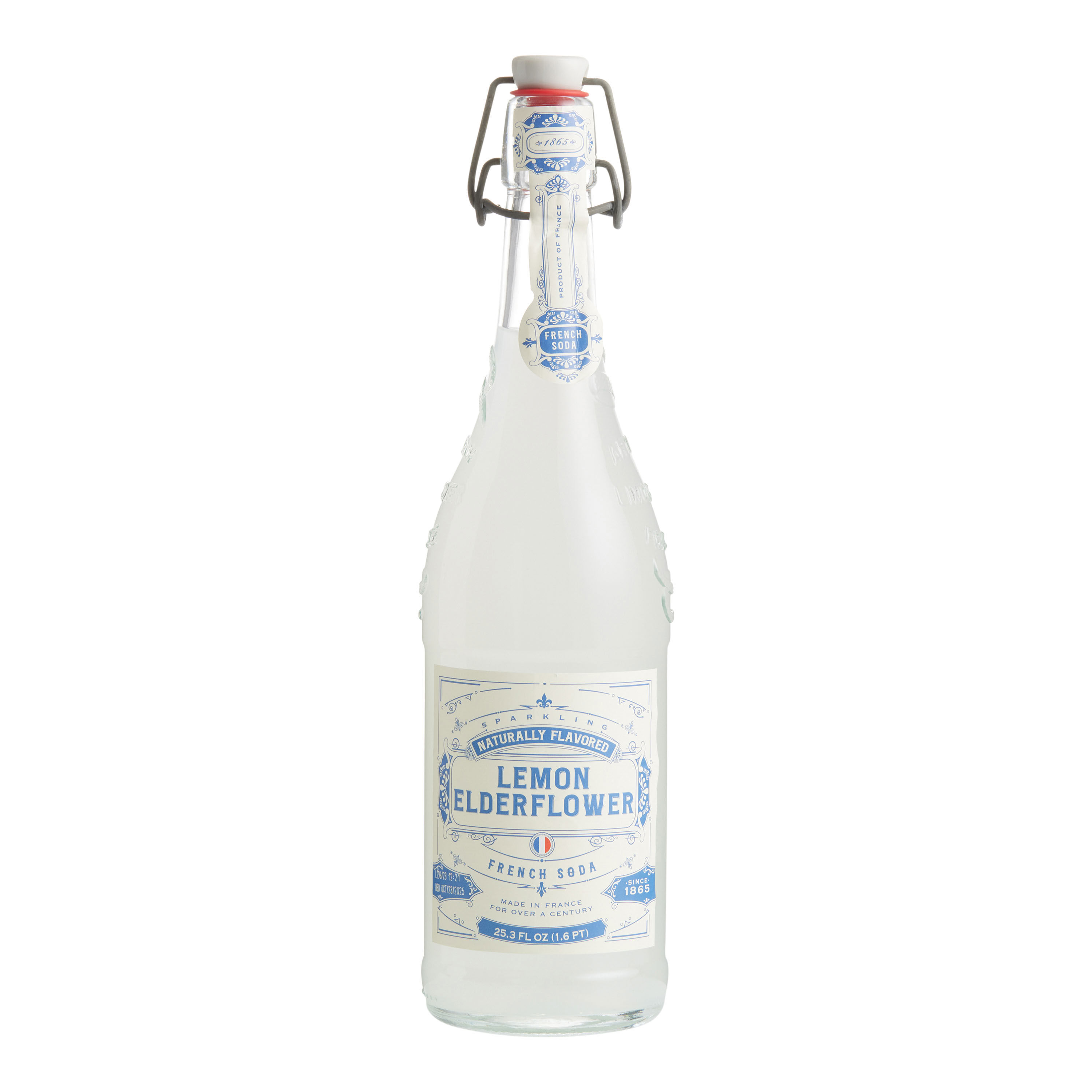 Sparkling Lemon Elderflower French Soda - World Market
