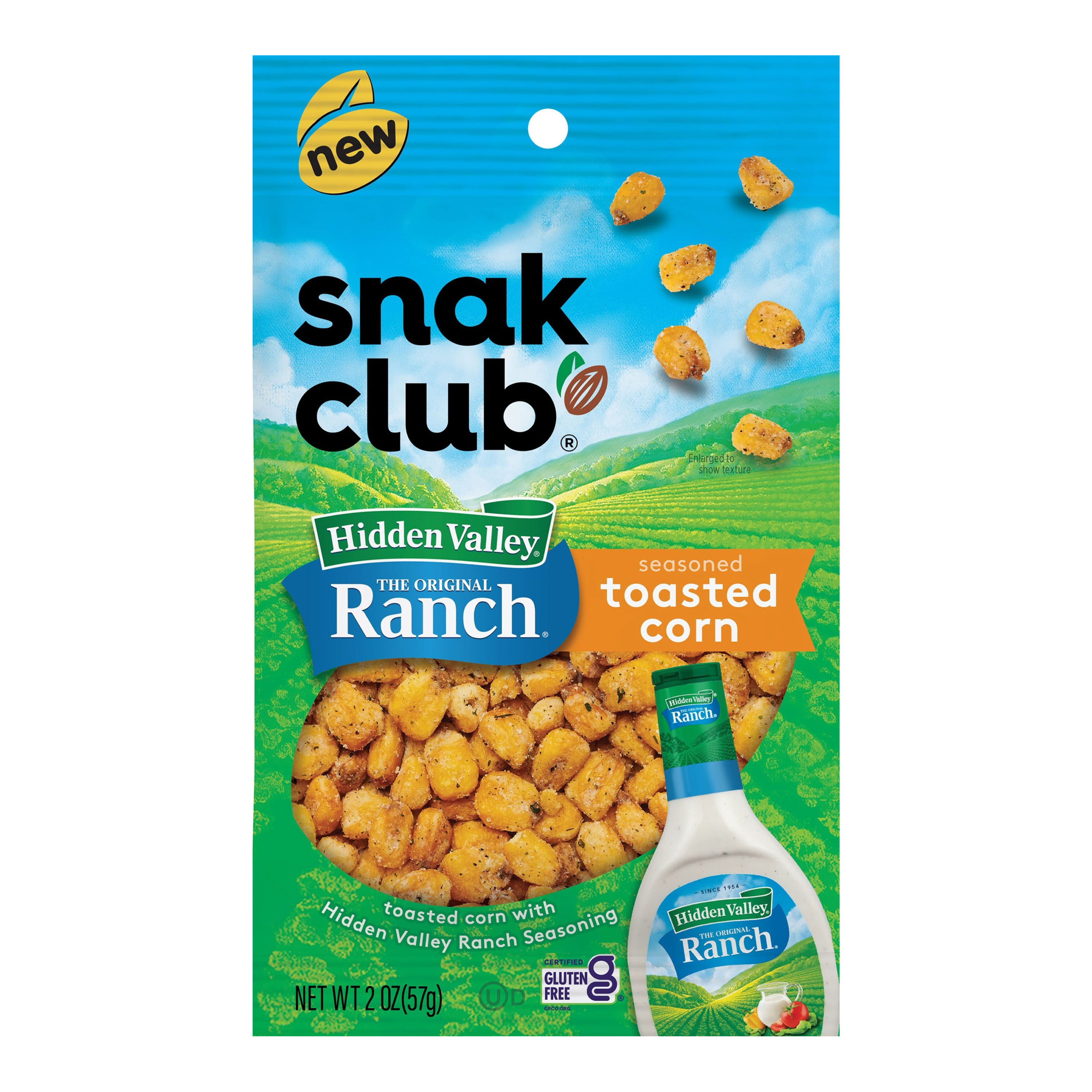 Snak Club Hidden Valley Ranch Toasted Corn - World Market