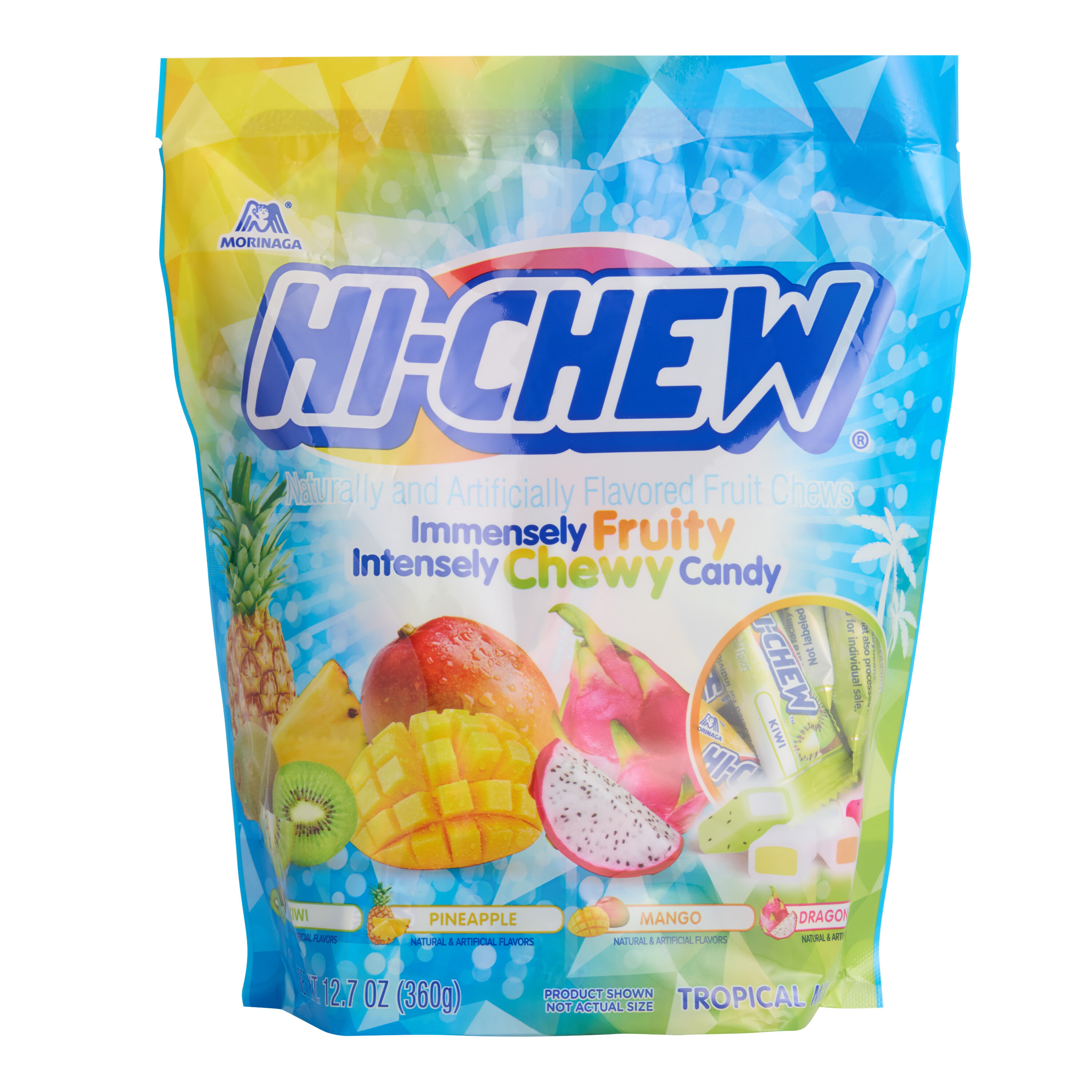 Hi-Chew Tropical Mix Chewy Candy Large Bag - World Market