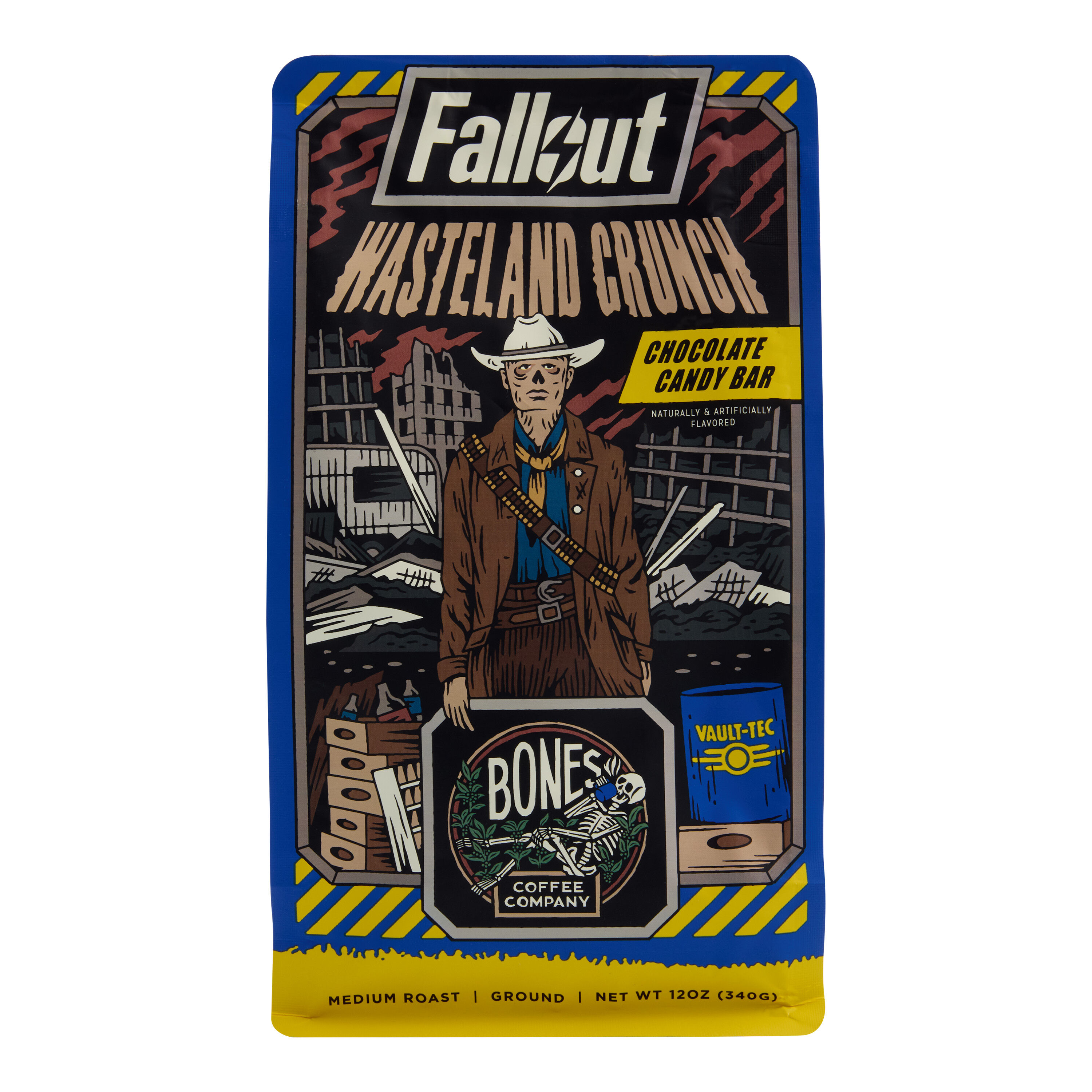 Bones Fallout Wasteland Crunch Chocolate Candy Ground Coffee - World Market