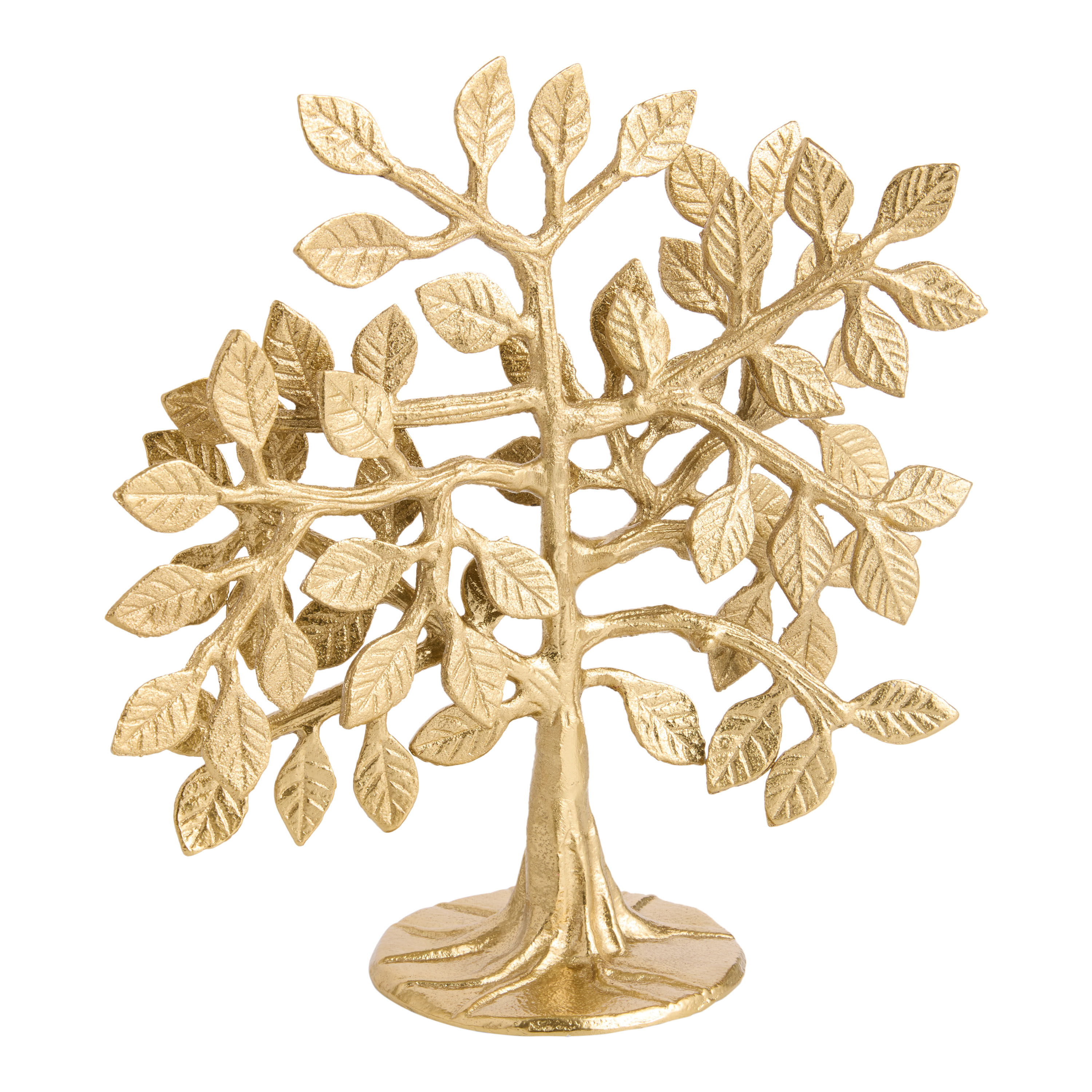Small Gold Metal Tree of Life Decor - World Market