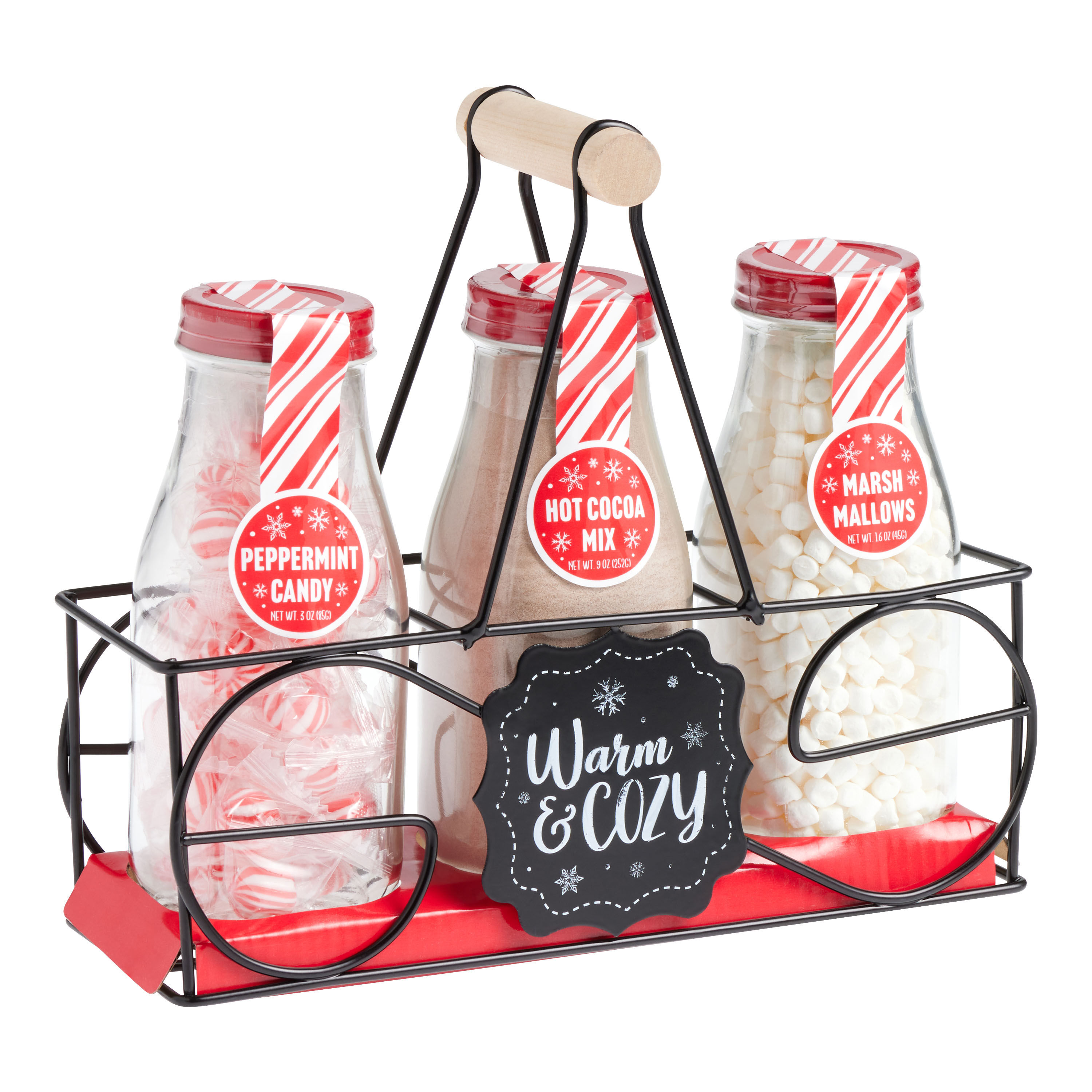 Cozy Hot Cocoa Caddy Set - World Market