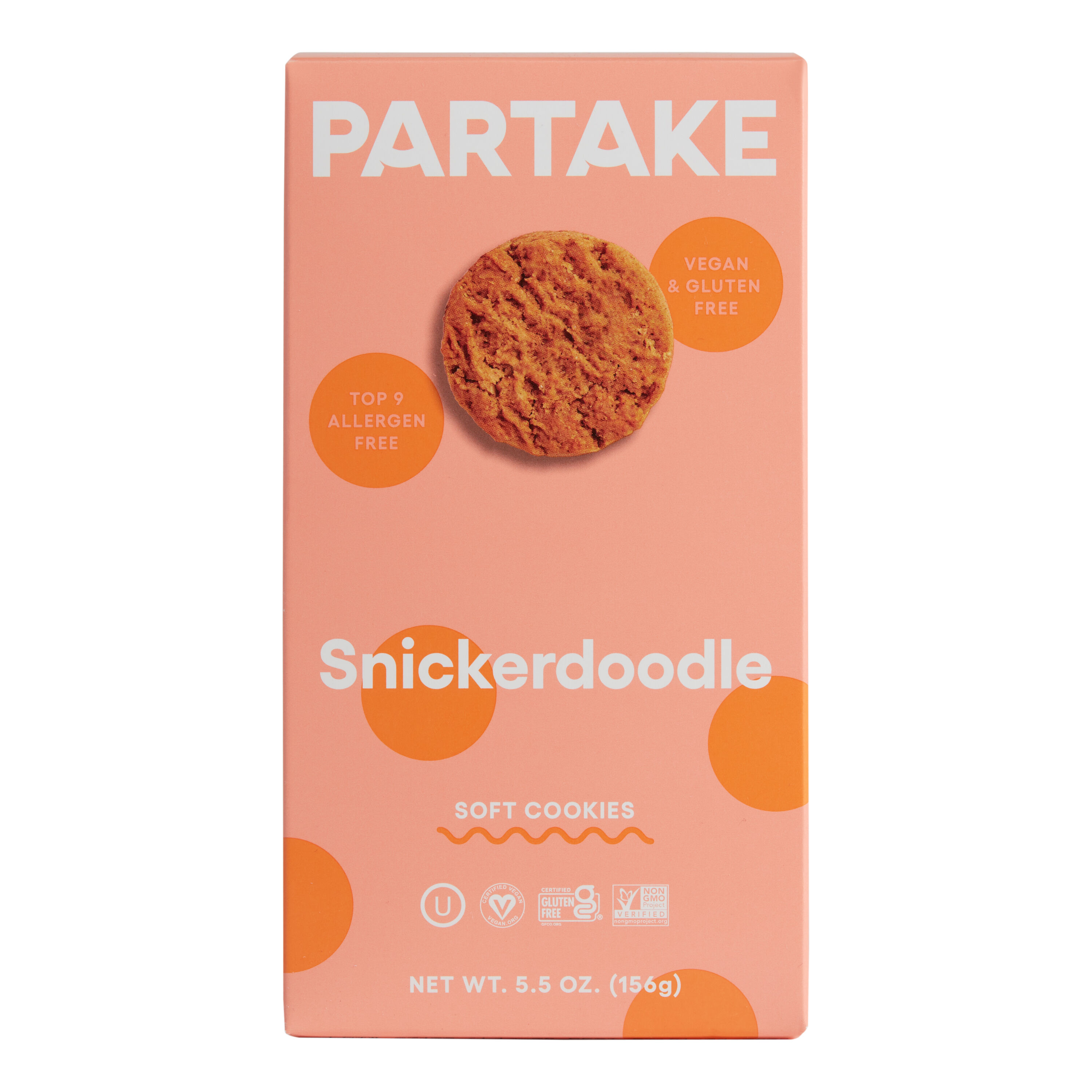 Partake Soft Baked Snickerdoodle Cookies - World Market