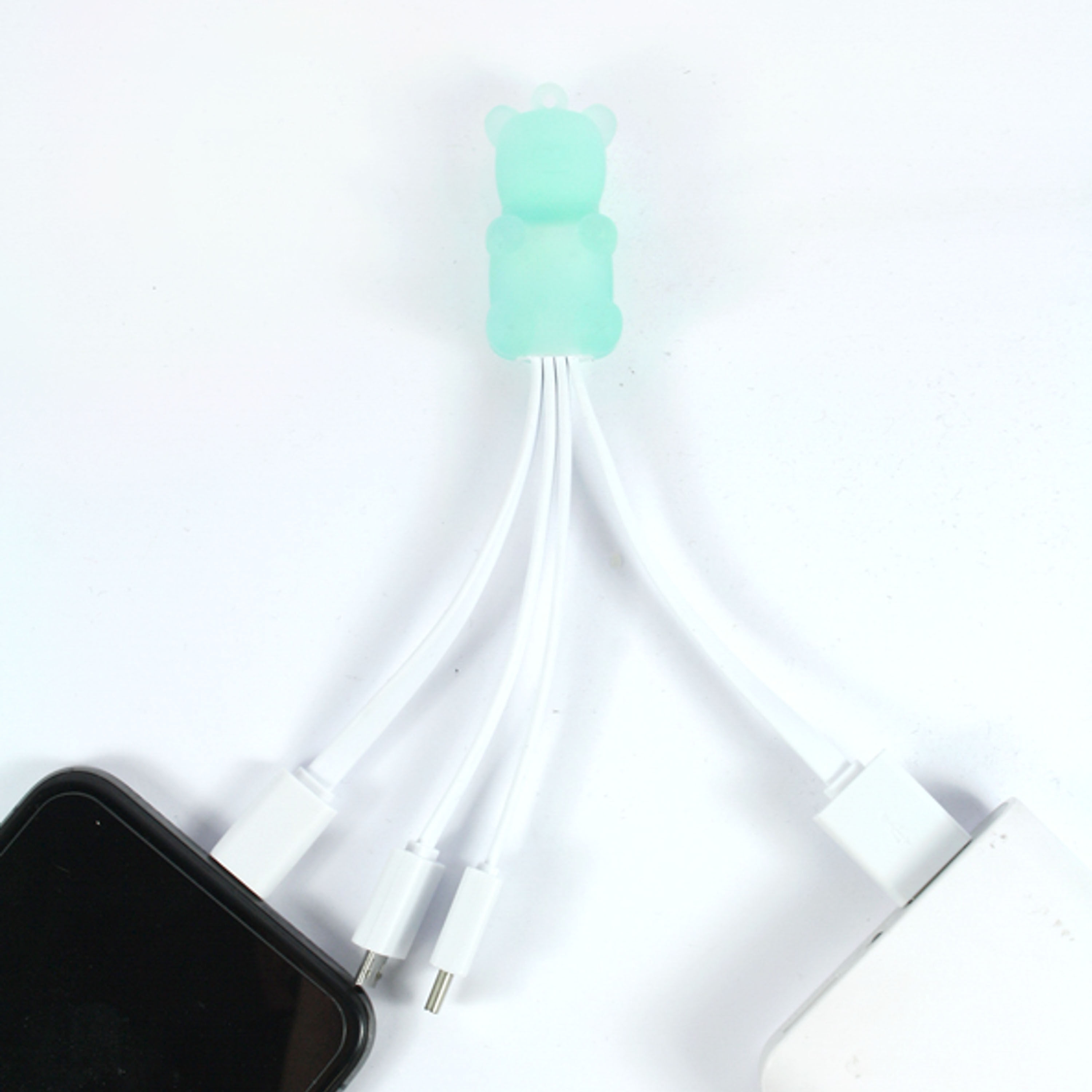 4 in 1 Multi Cable Charger Keychain - World Market