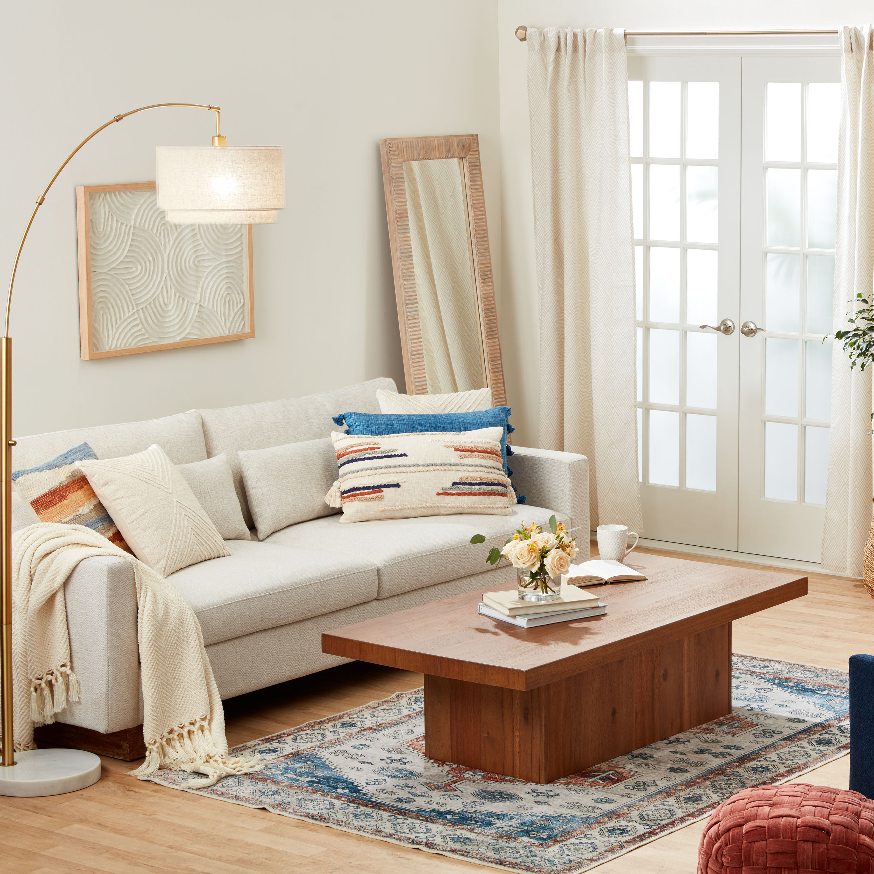 Pascal Acacia Wood Coffee Table World Market