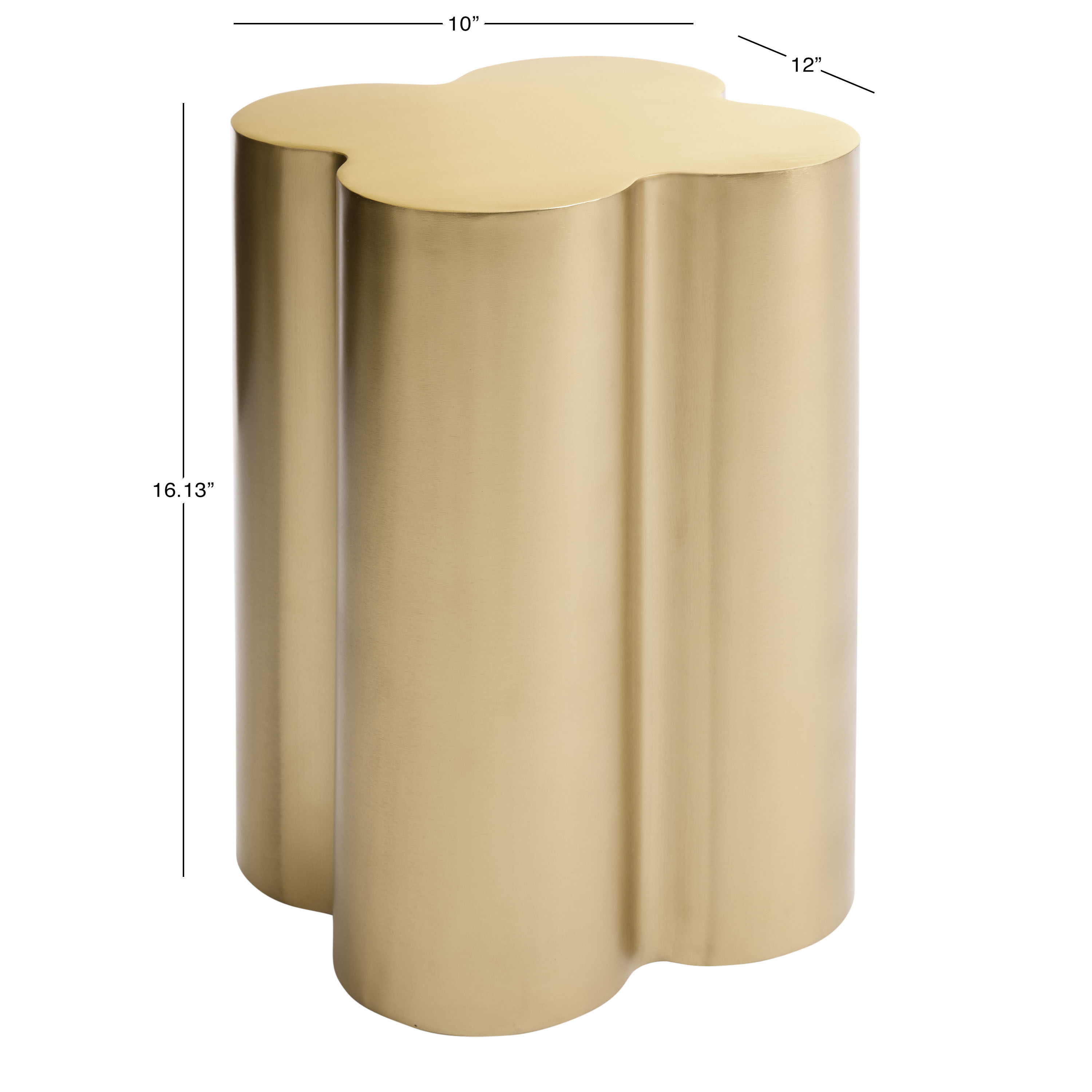 Quatrefoil side table store