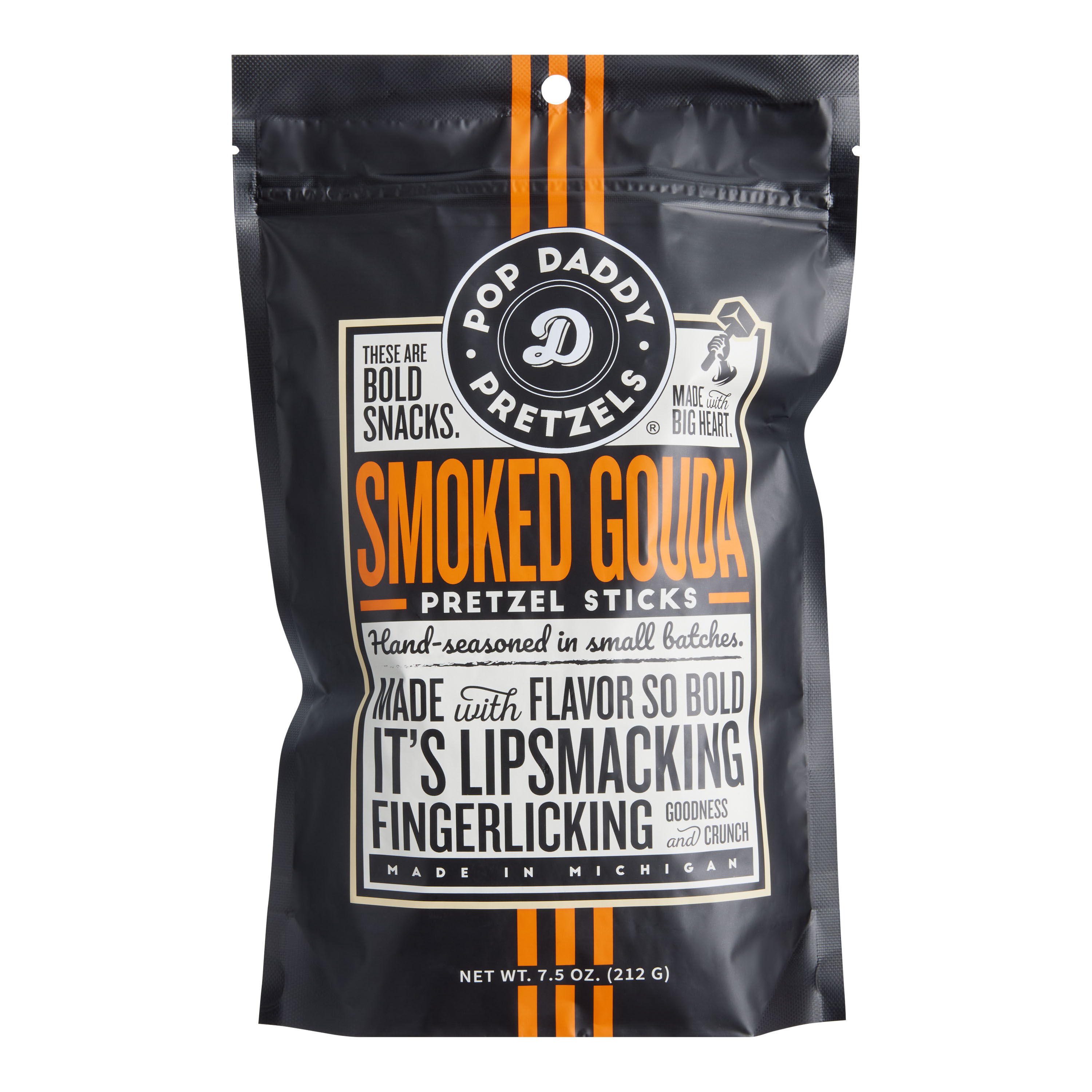 Pop Daddy Smoked Gouda Pretzel Sticks - World Market