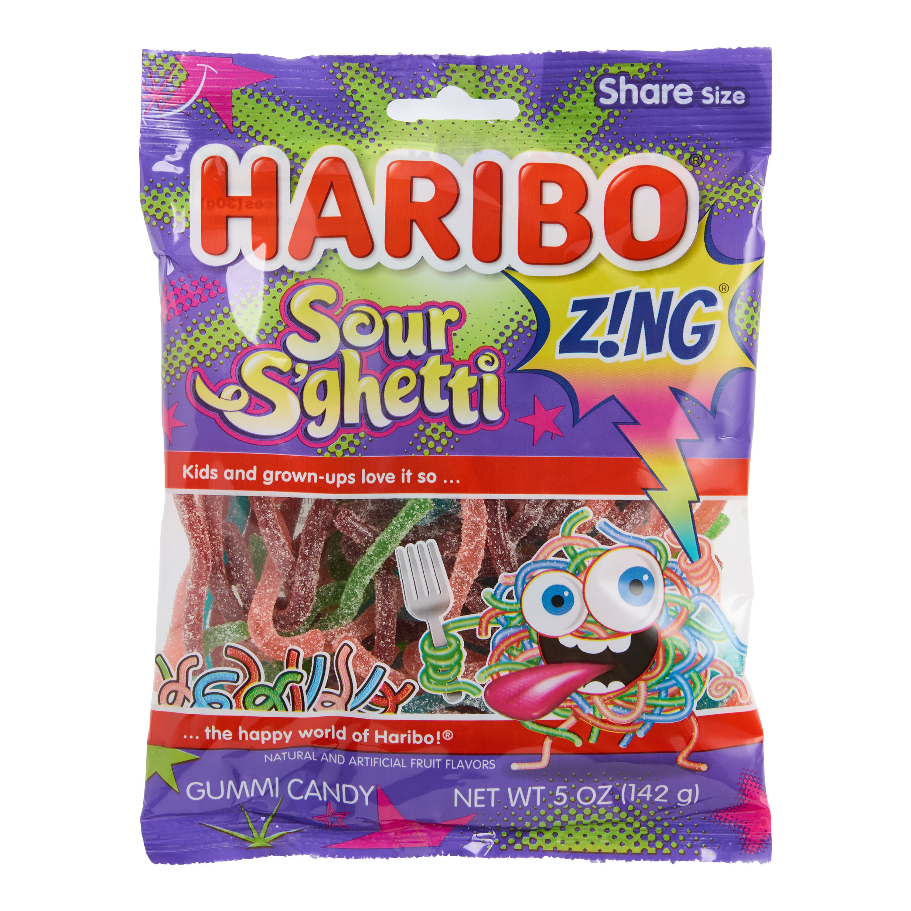 Haribo Sour Spaghetti Gummy Candy - World Market