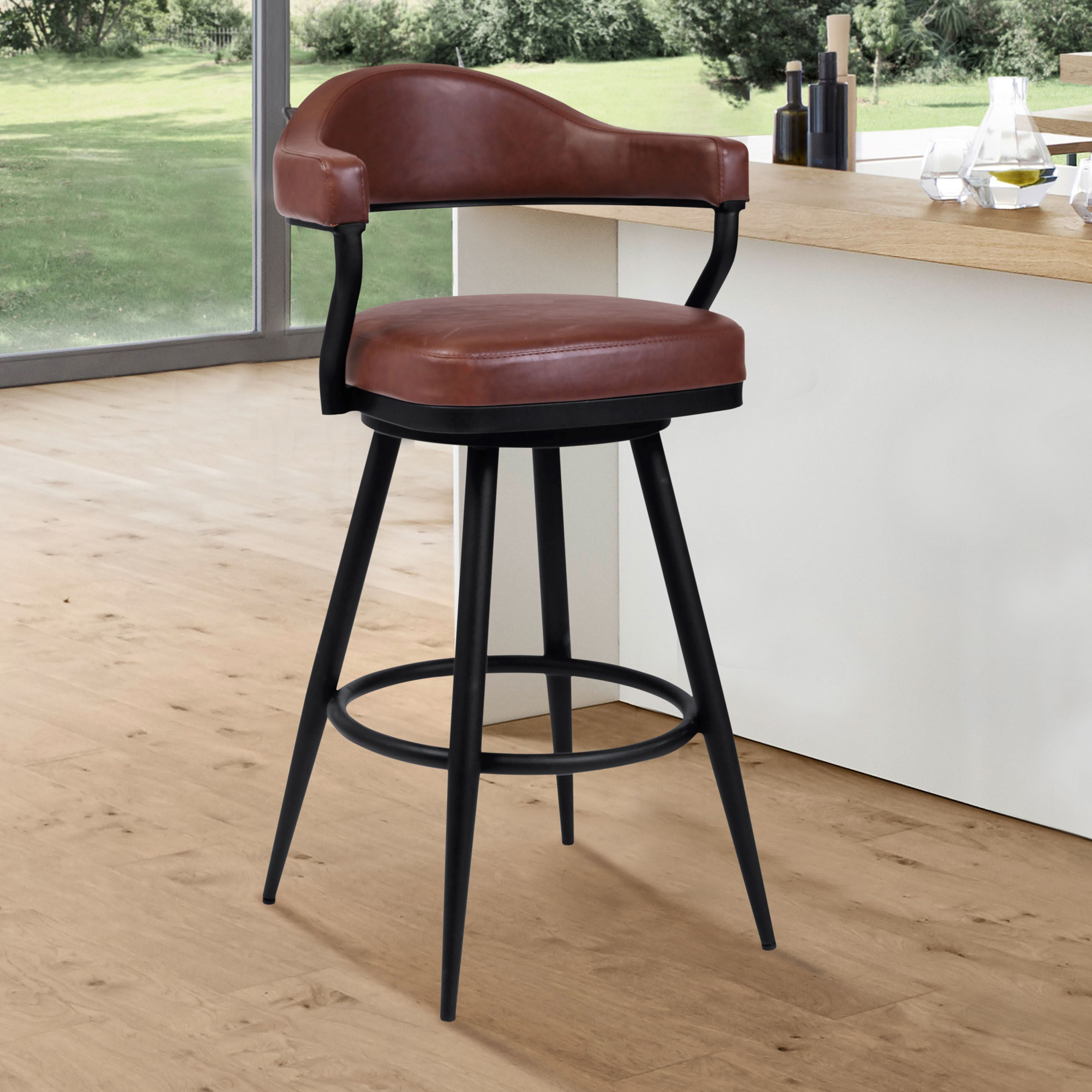 Freda Split Back Barstool - World Market