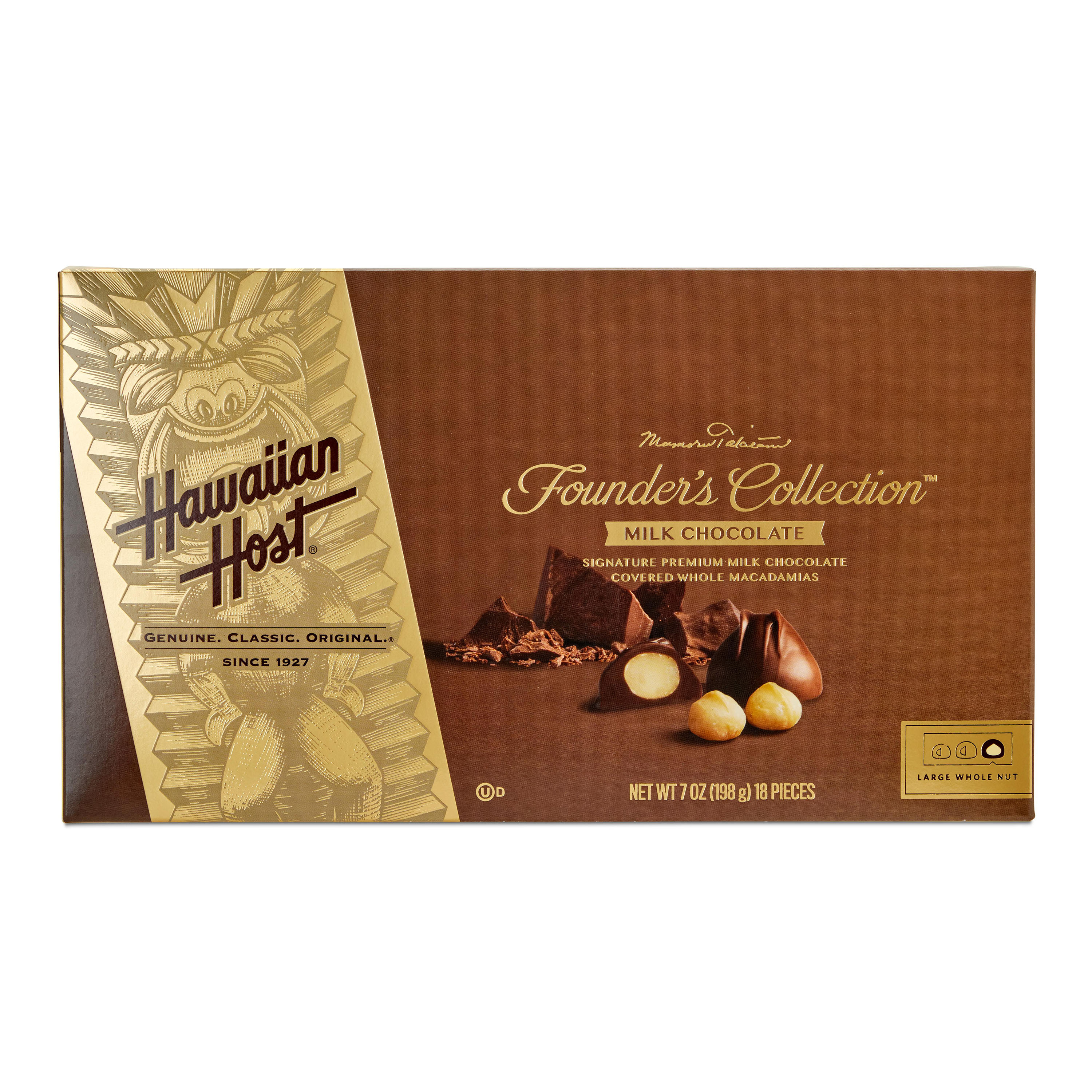 Hawaiian Host Founder's Milk Chocolate Macadamia Box - World Market