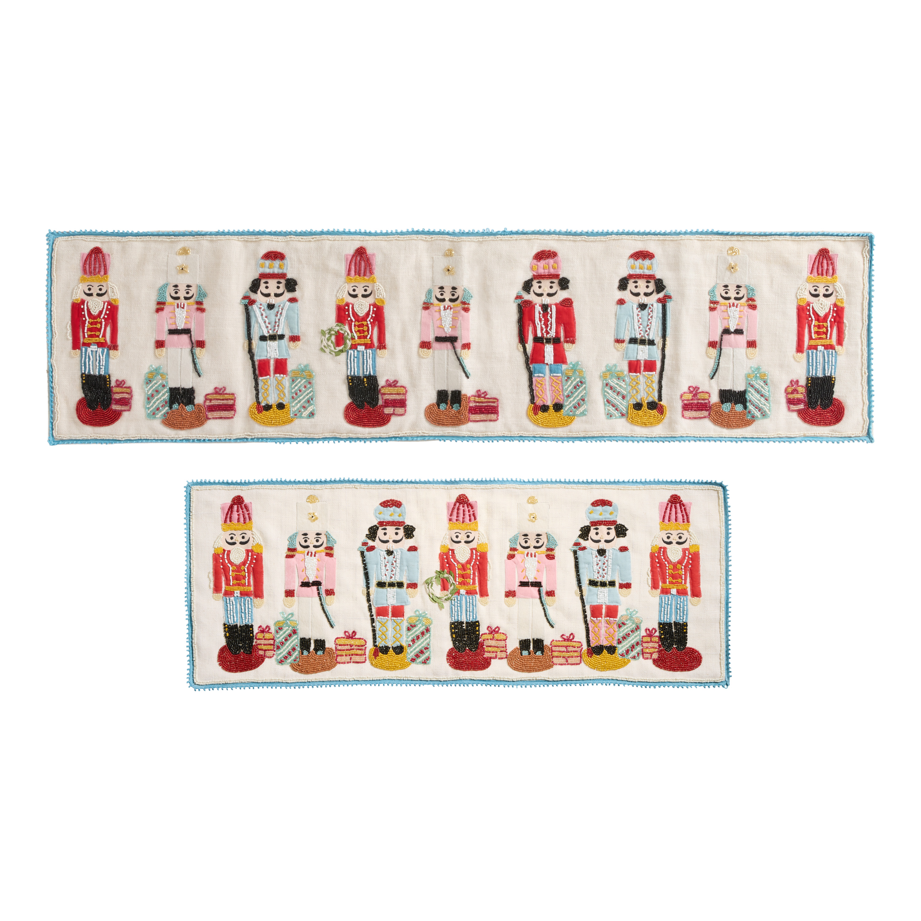 Beaded Nutcracker Table Runner - World Market