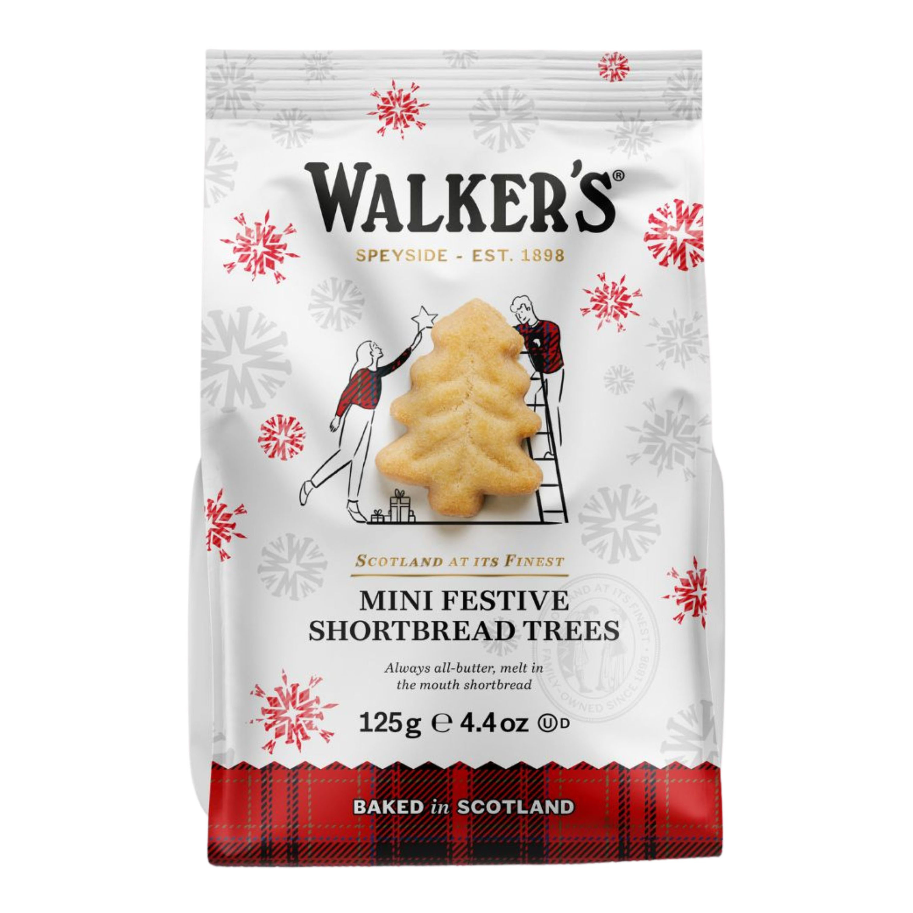 Walker's Mini Festive Shortbread Trees Bag - World Market