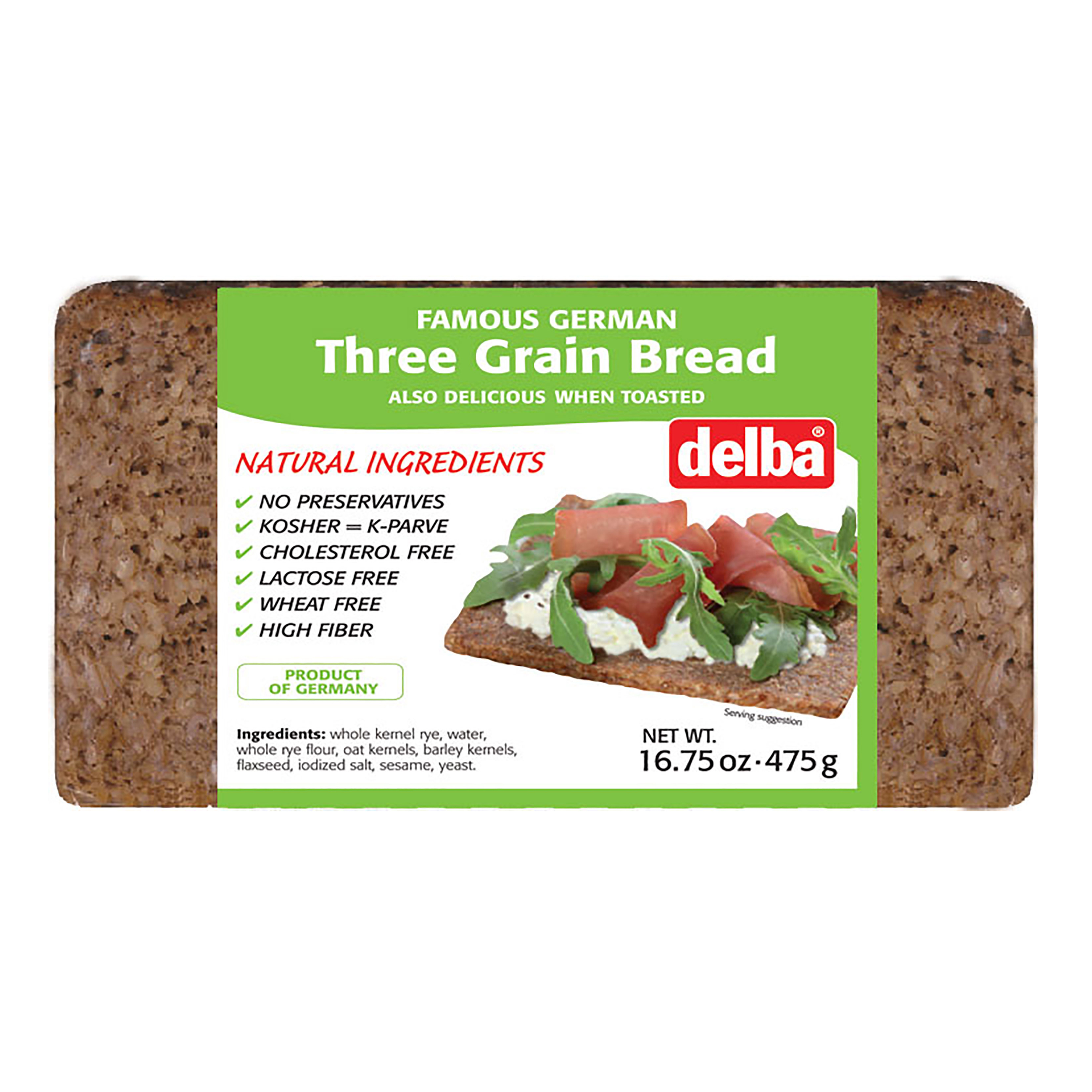 Delba Famous German Three Grain Bread - World Market