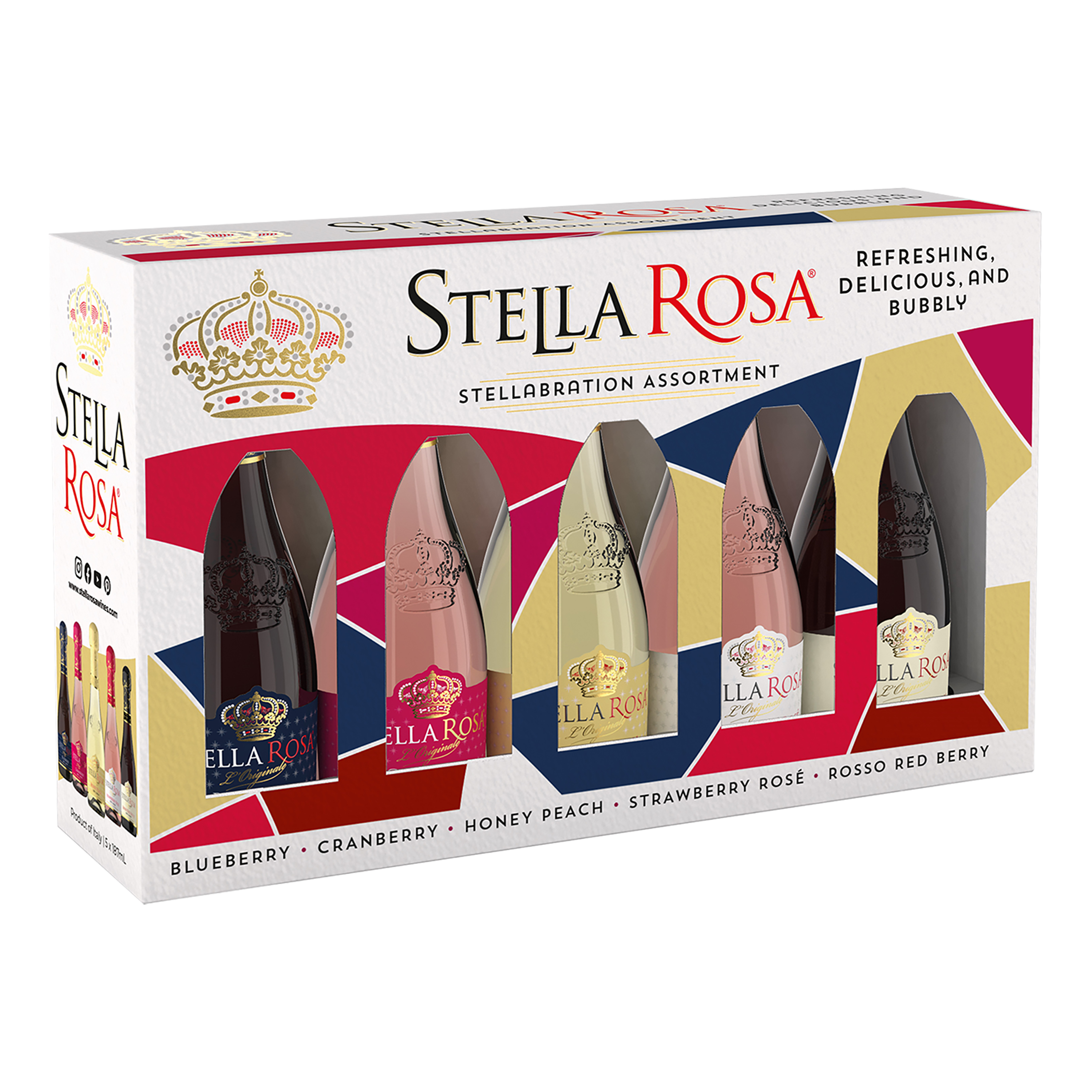 Stella Rosa Wine Split Bottle Variety 5 Pack - World Market