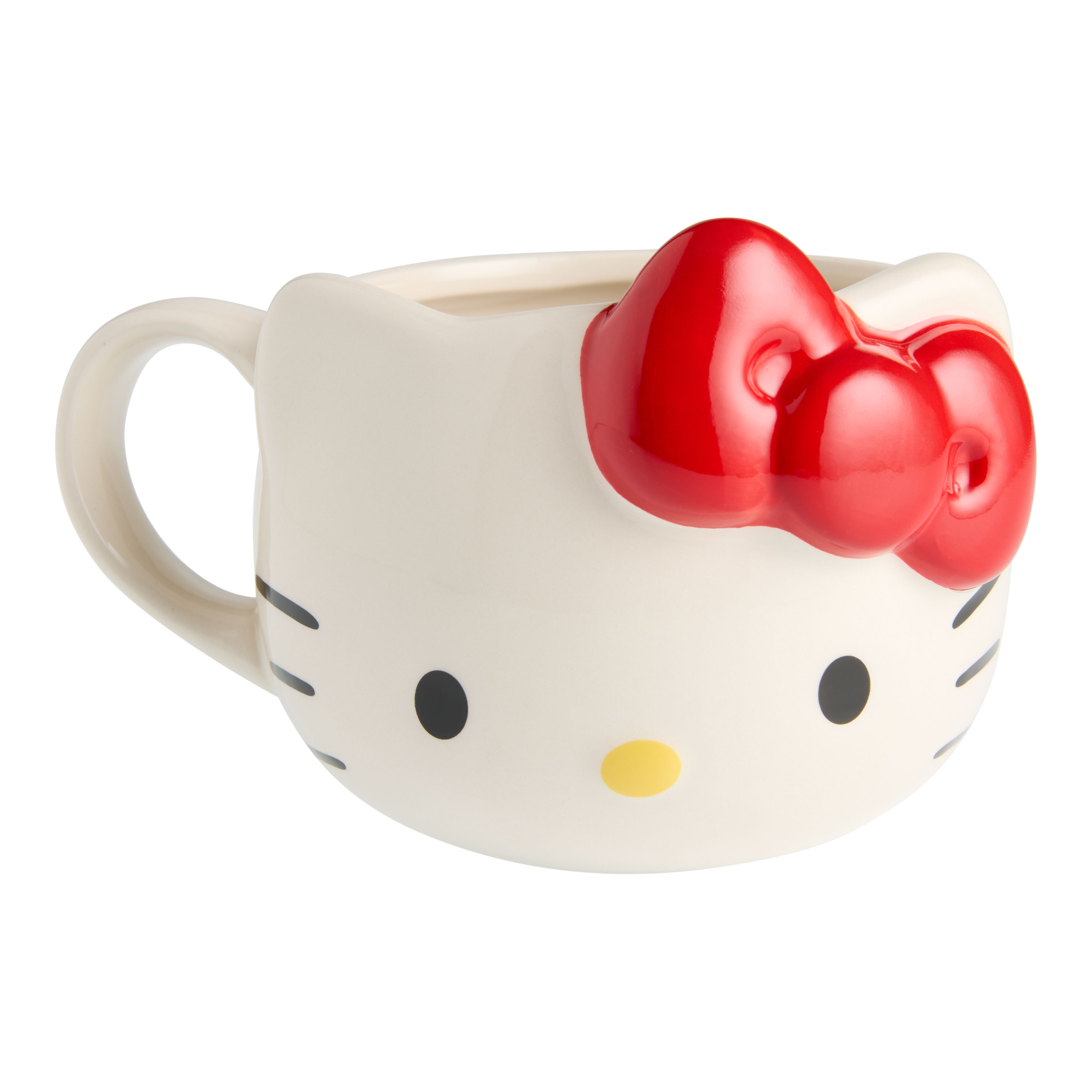 Hello Kitty Face Figural Ceramic Mug - World Market