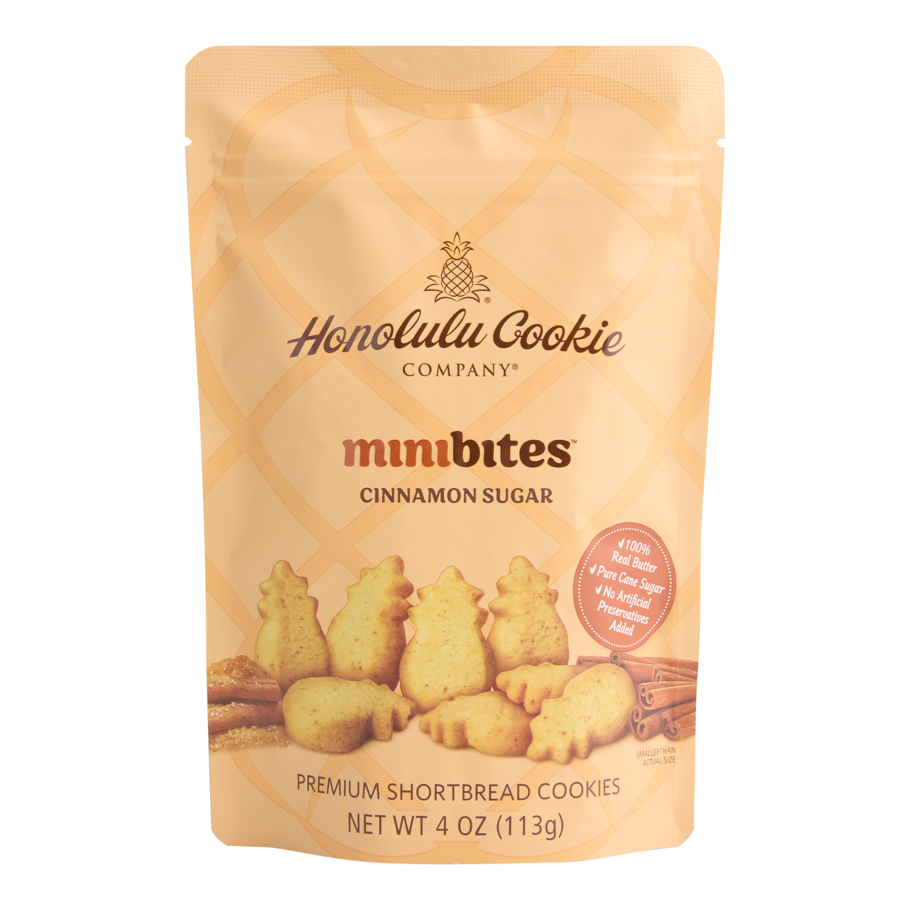 Honolulu Mini Cinnamon Sugar Shortbread Cookies - World Market