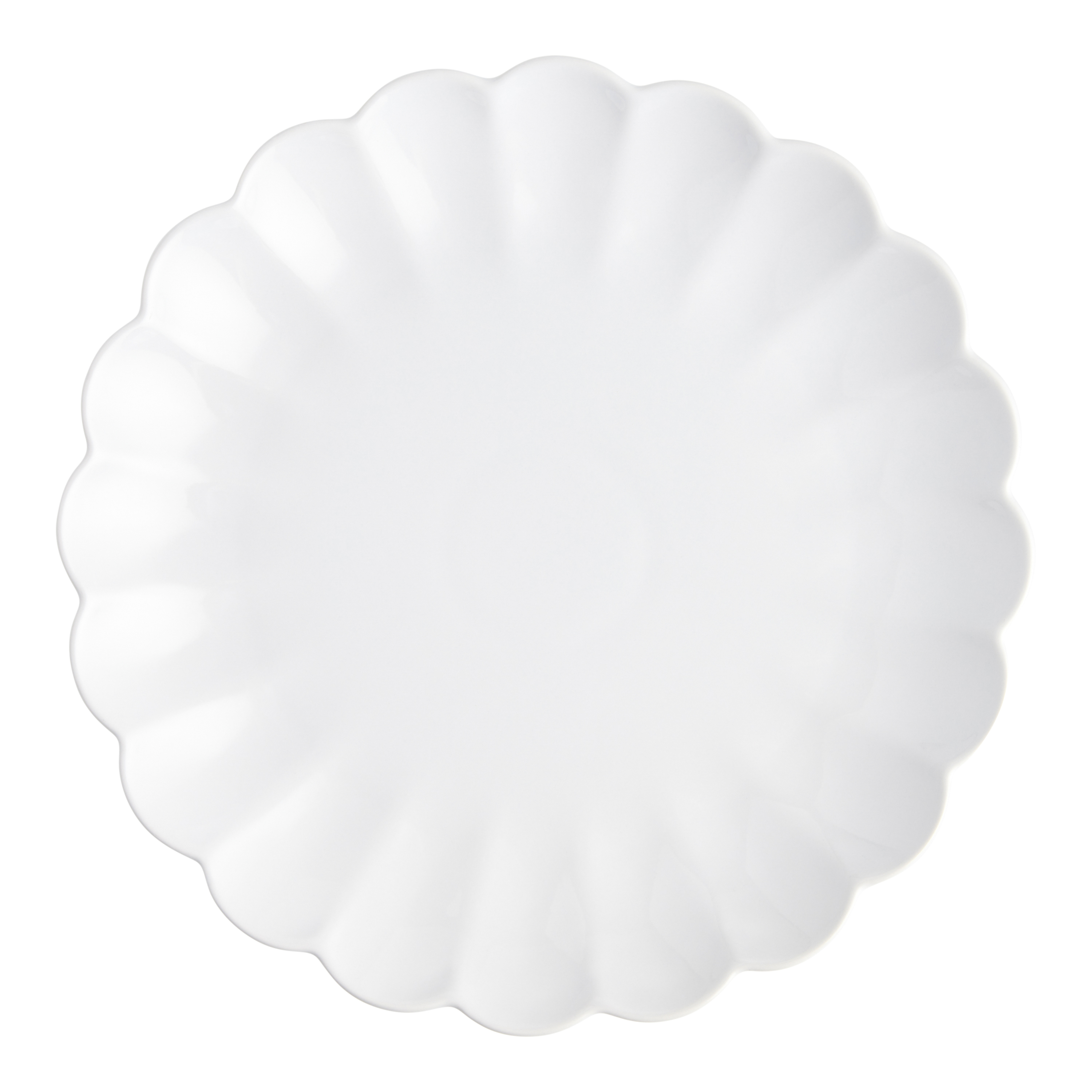 Scallop Rim Speckled Dinner Plate - World Market