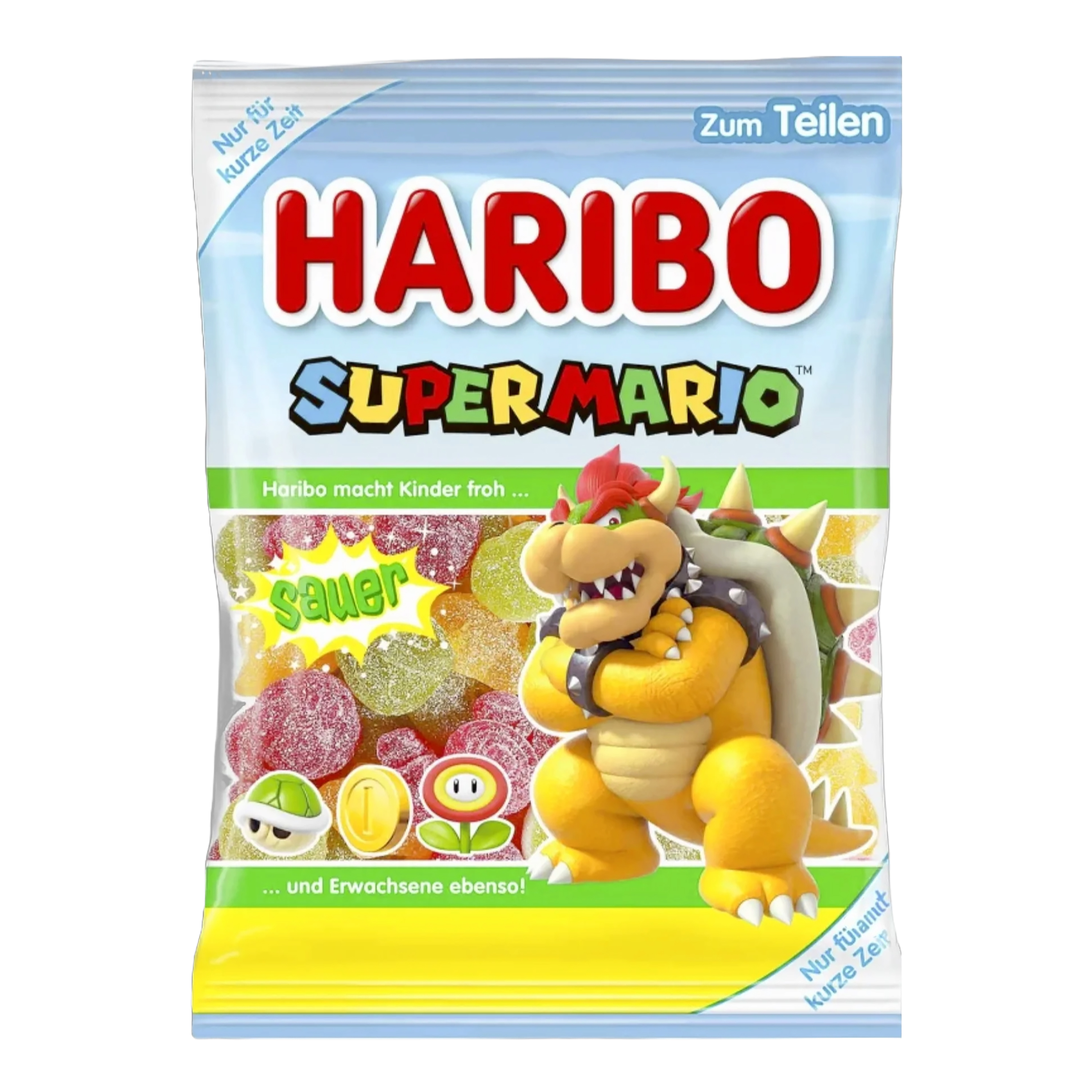 Haribo Sour Super Mario Gummy Candy Set Of 2 - World Market
