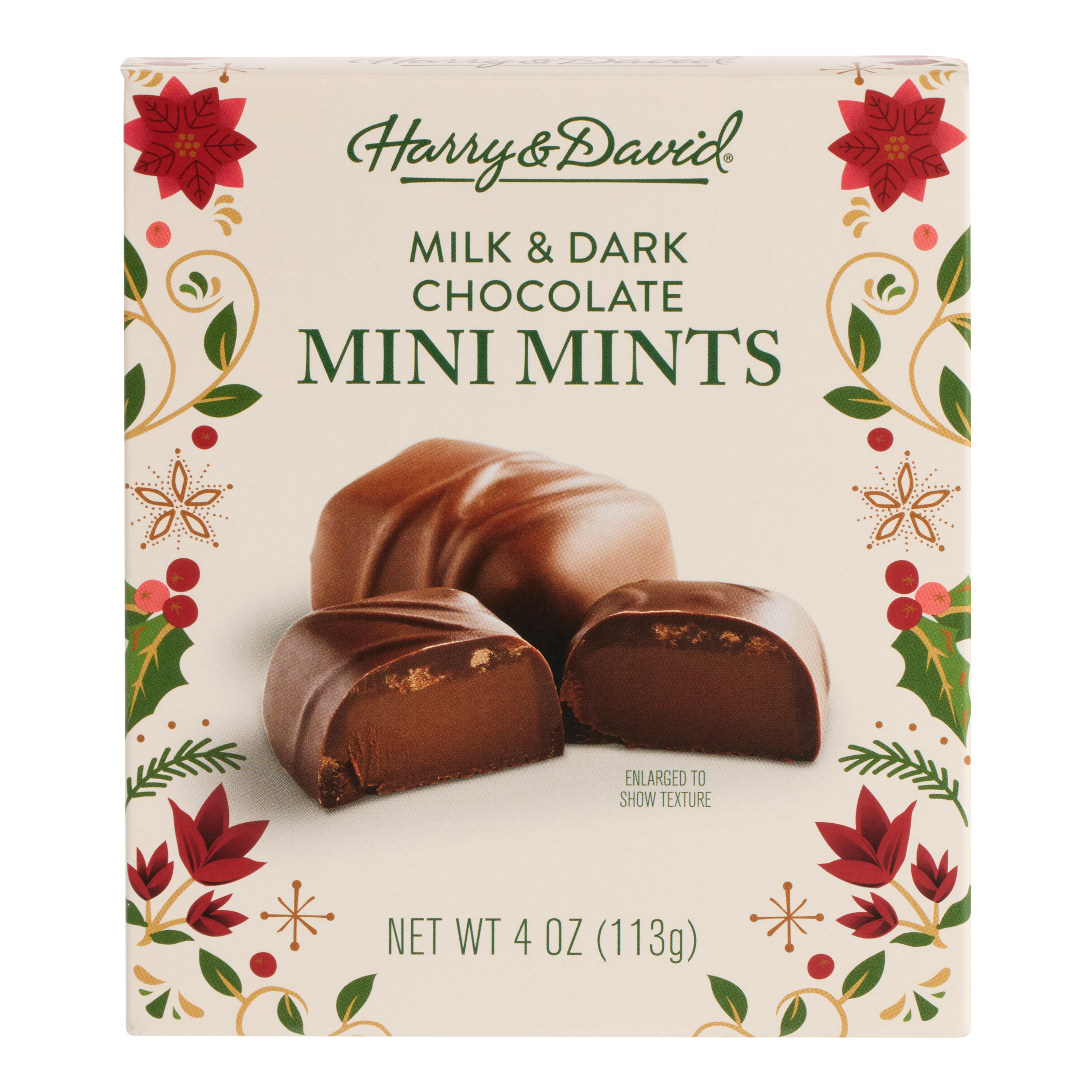 Harry & David Milk and Dark Chocolate Mini Mints Box - World Market