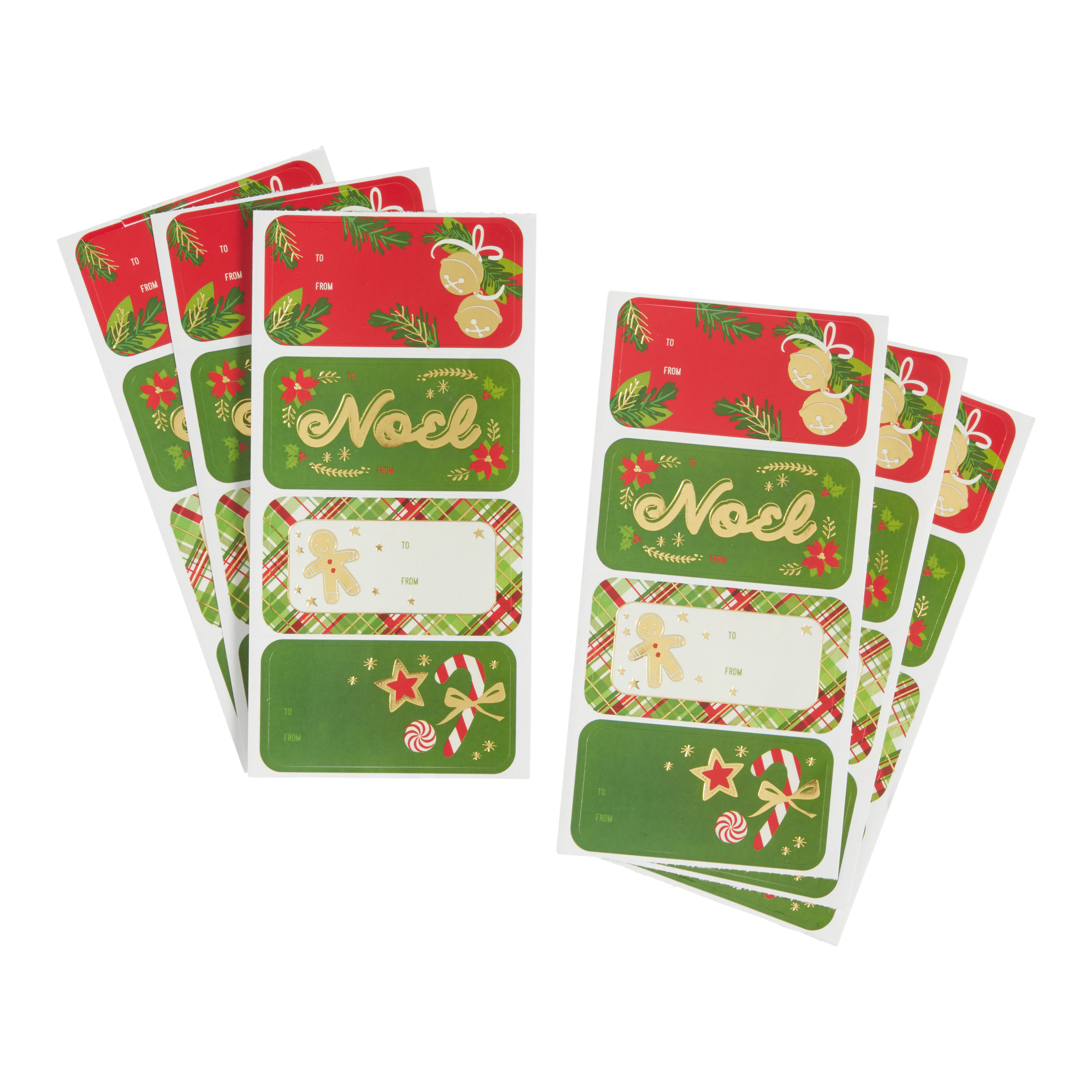 Traditional Holiday Adhesive Gift Labels 24 Count - World Market