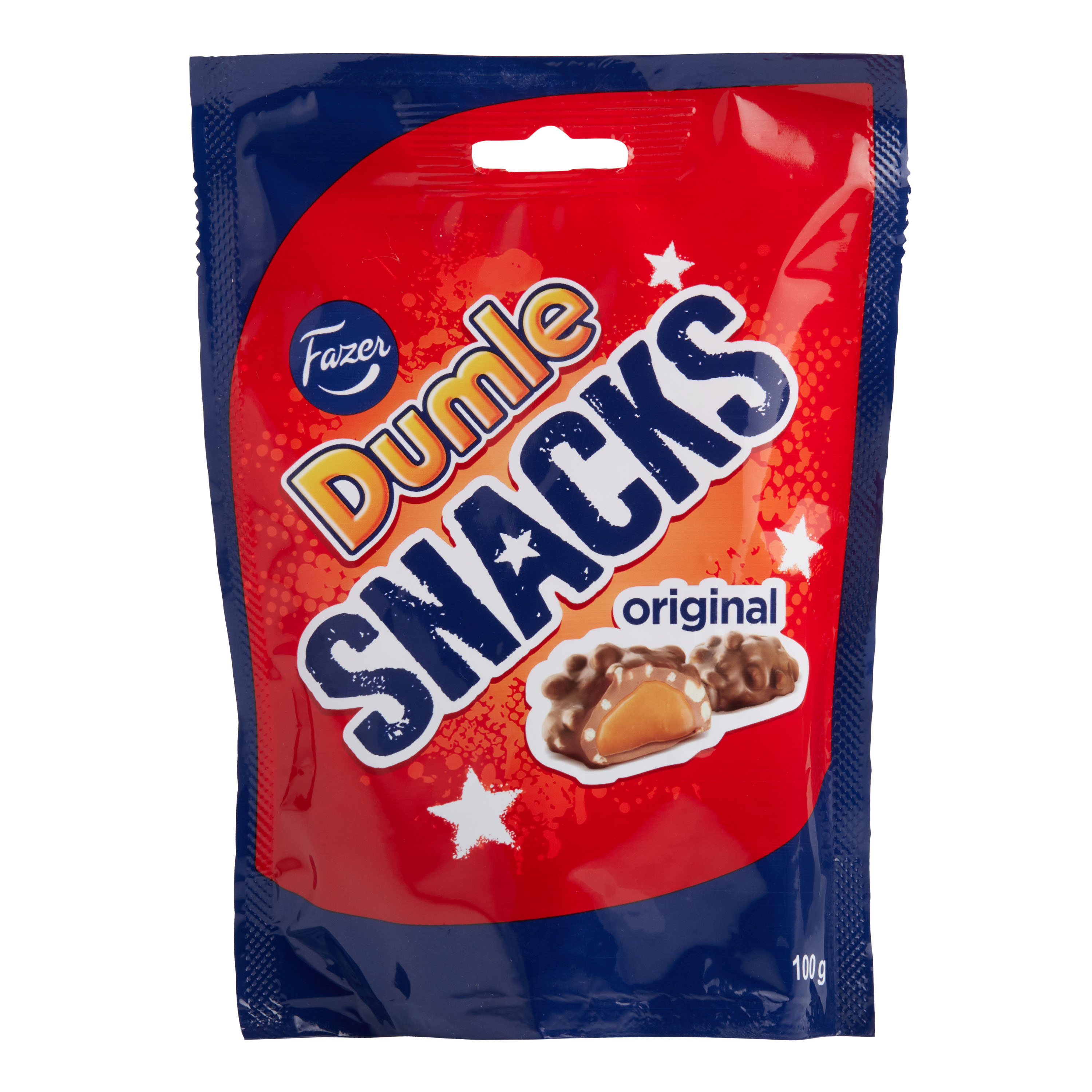 Fazer Dumle Snacks Chocolate, Toffee And Crispy Rice Bites - World Market