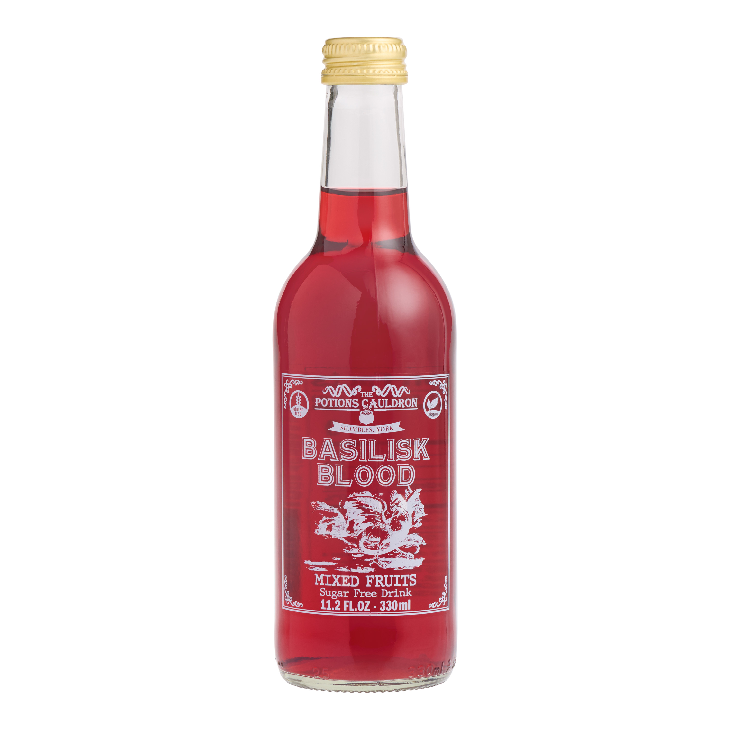 Potions Cauldron Basilisk Blood Sugar Free Mixed Fruits Soda - World Market