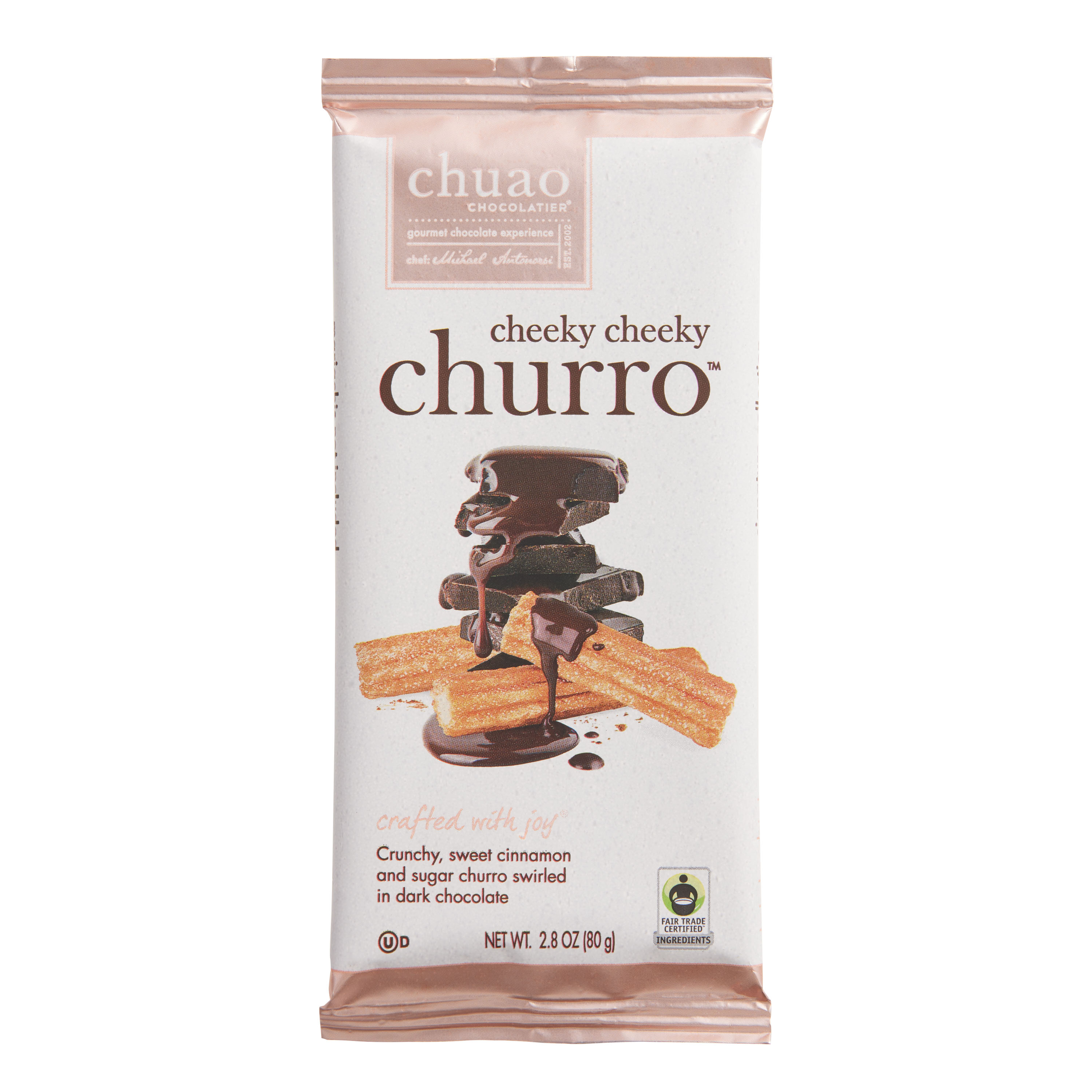 Chuao Cheeky Cheeky Churro Dark Chocolate Bar - World Market