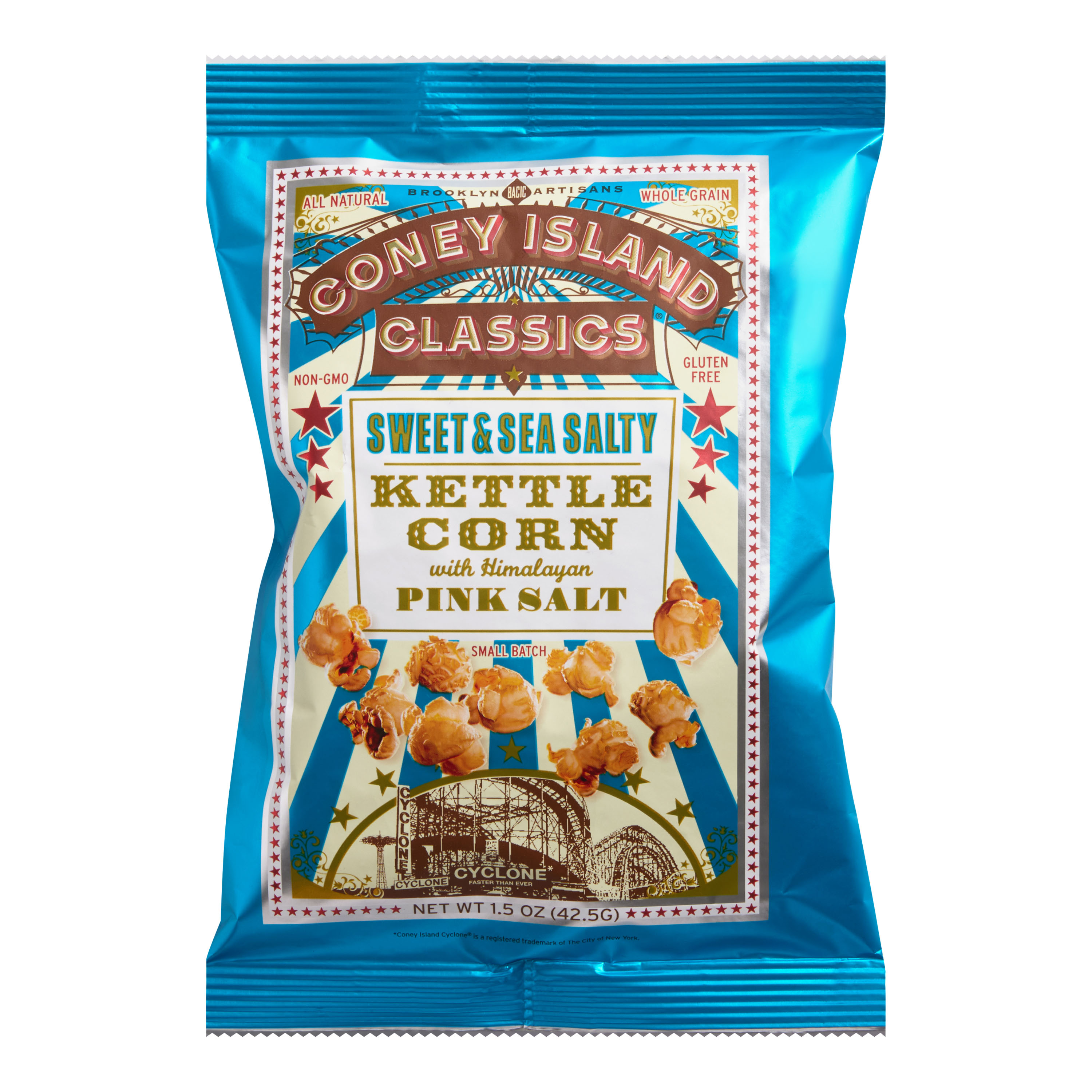 Coney Island Sweet & Sea Salty Kettle Corn Snack Size - World Market