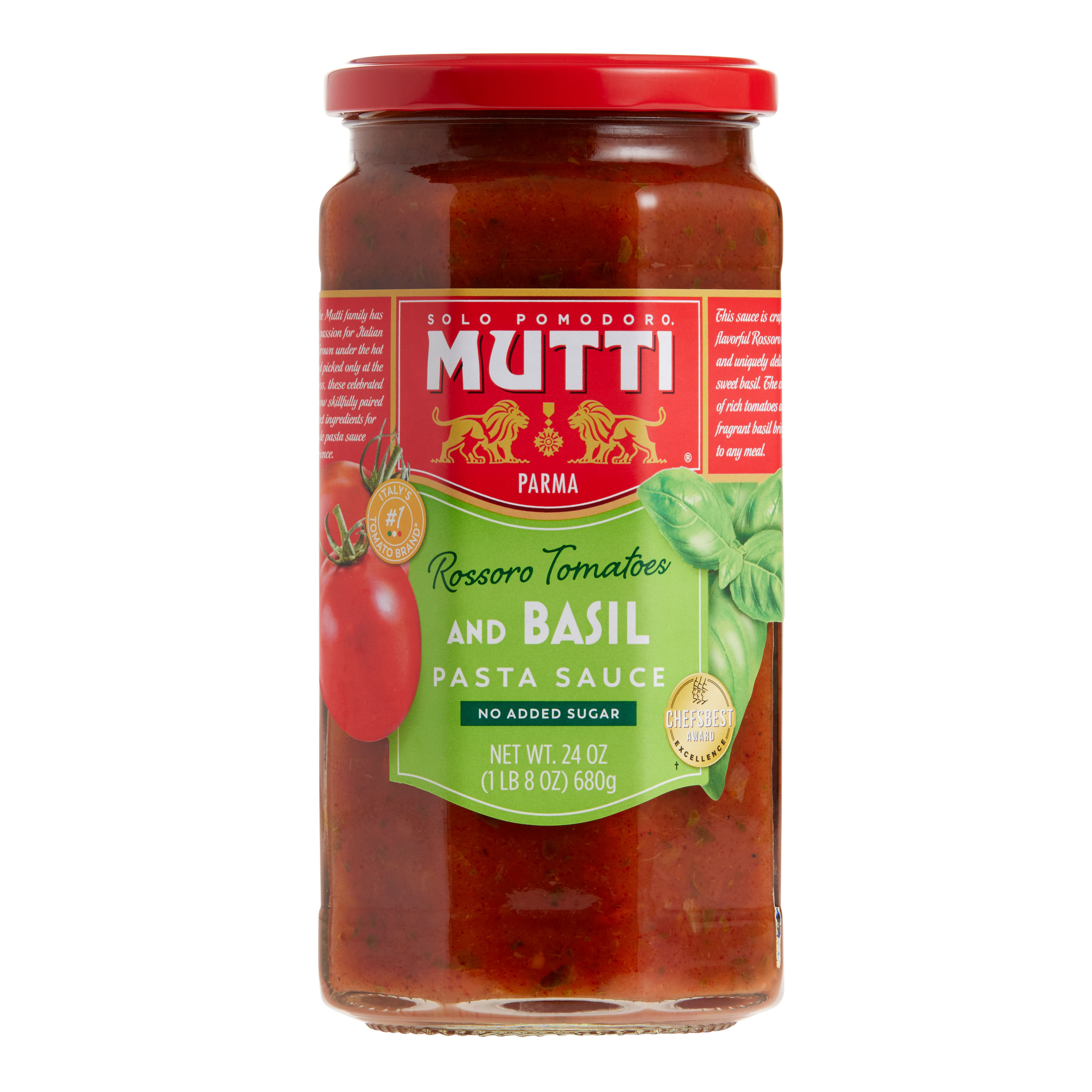 Mutti Tomato Puree with Basil - World Market