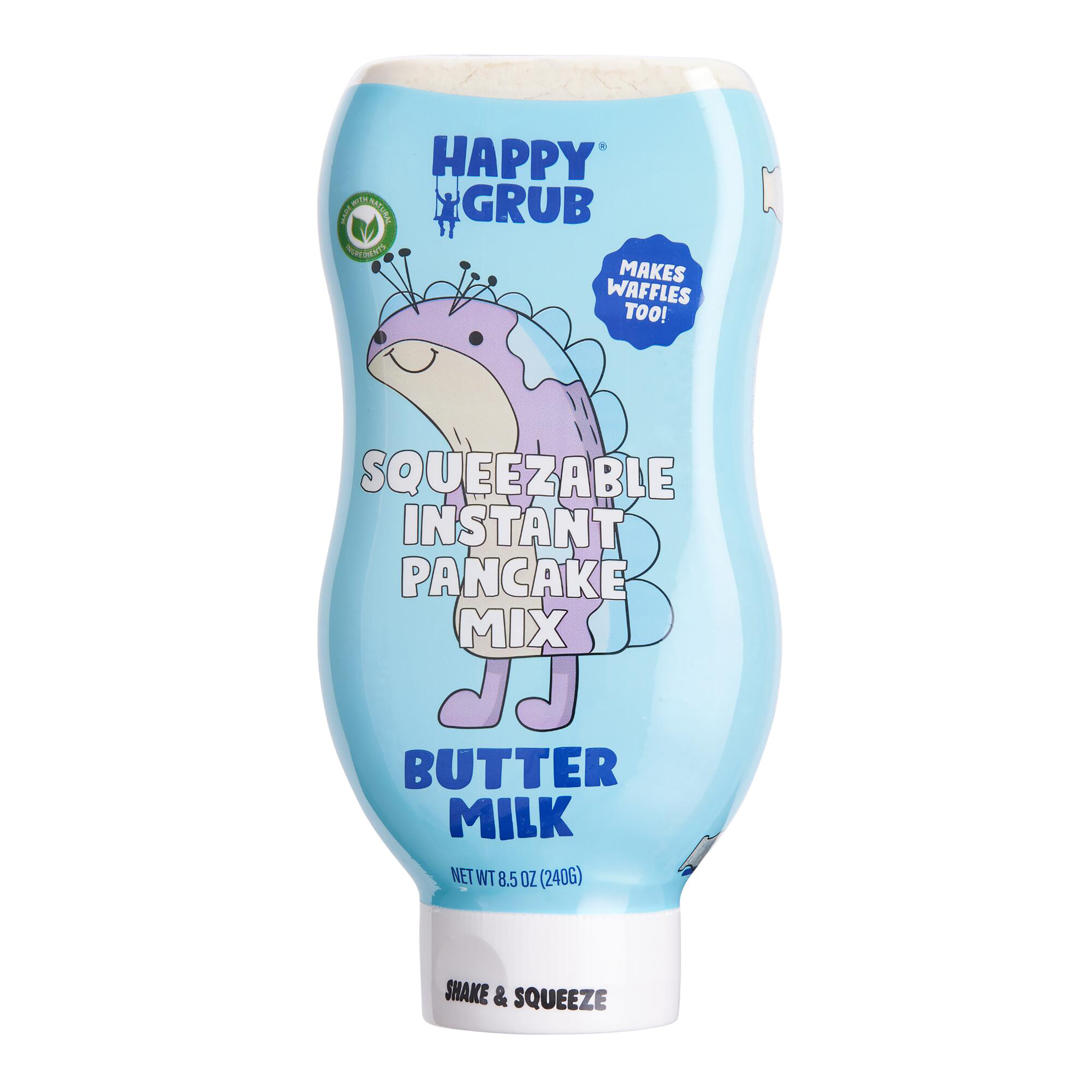 Happy Grub Buttermilk Squeezable Instant Pancake Mix - World Market