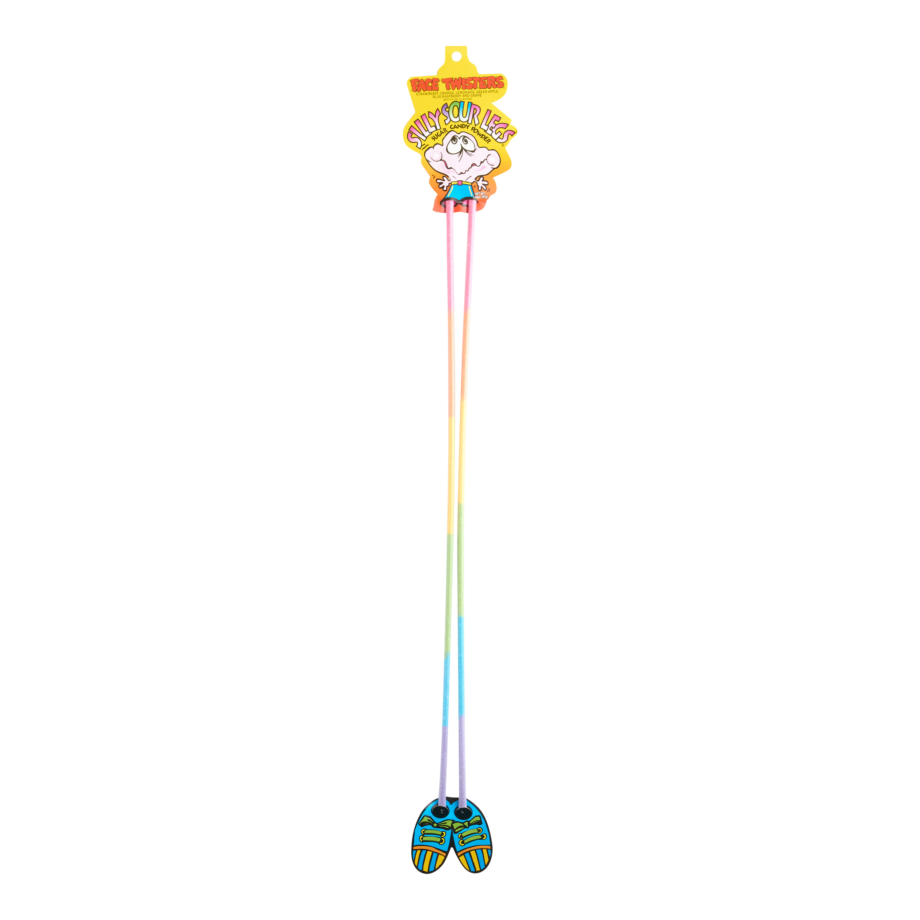 Face Twisters Silly Sour Legs Powder Candy - World Market