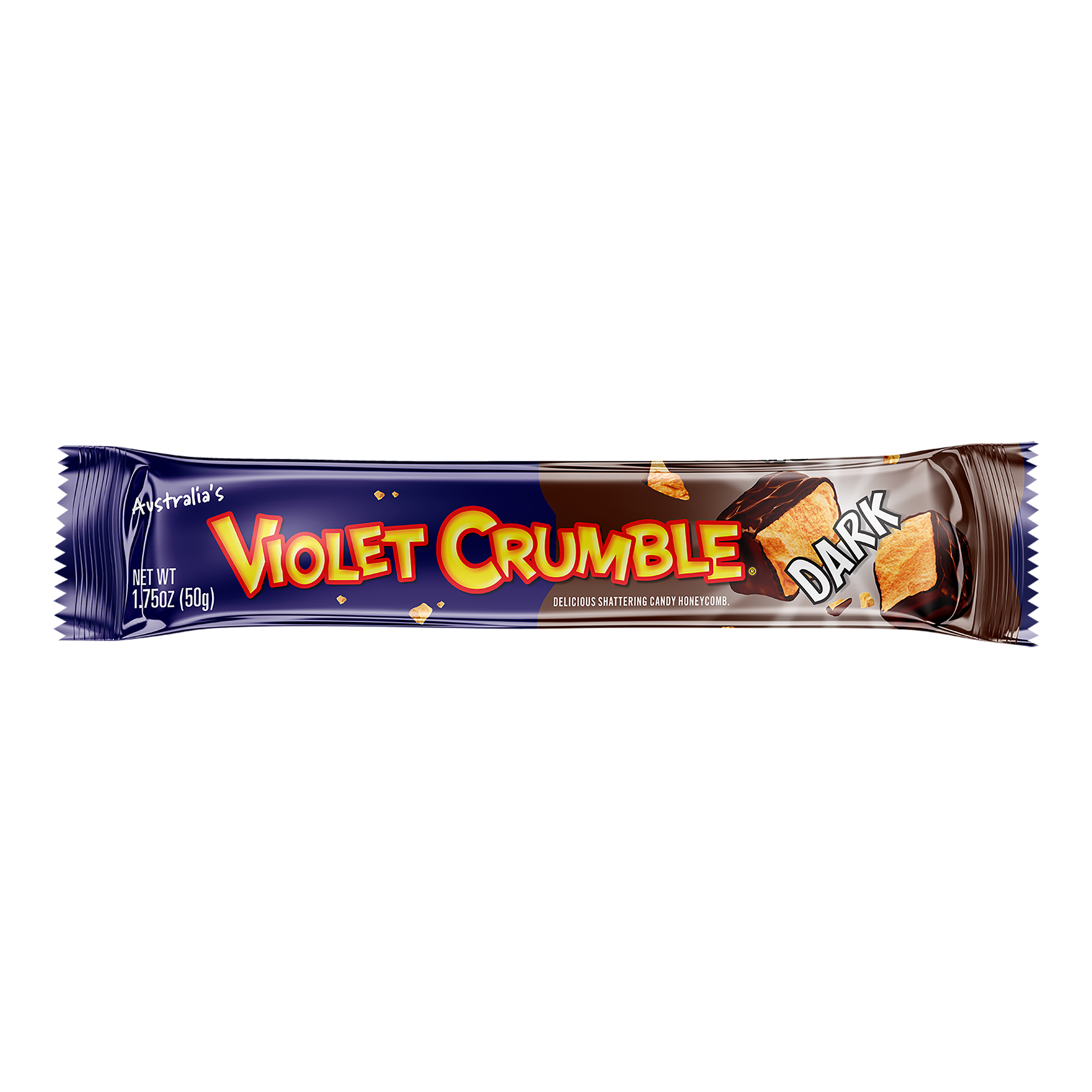 Violet Crumble Dark Chocolate Honeycomb Candy Bar - World Market
