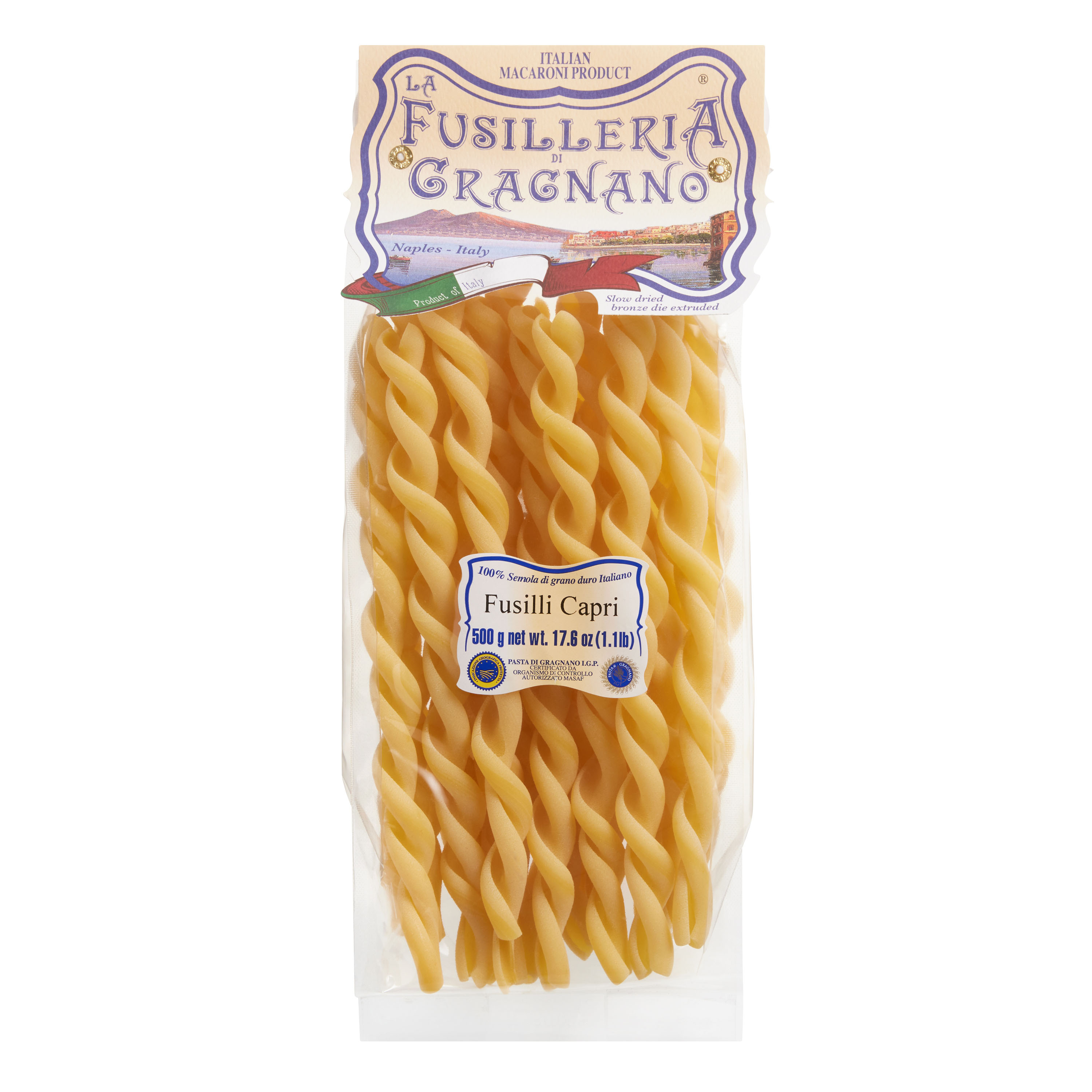La Fusilleria di Gragnano Fusilli Capri Pasta - World Market