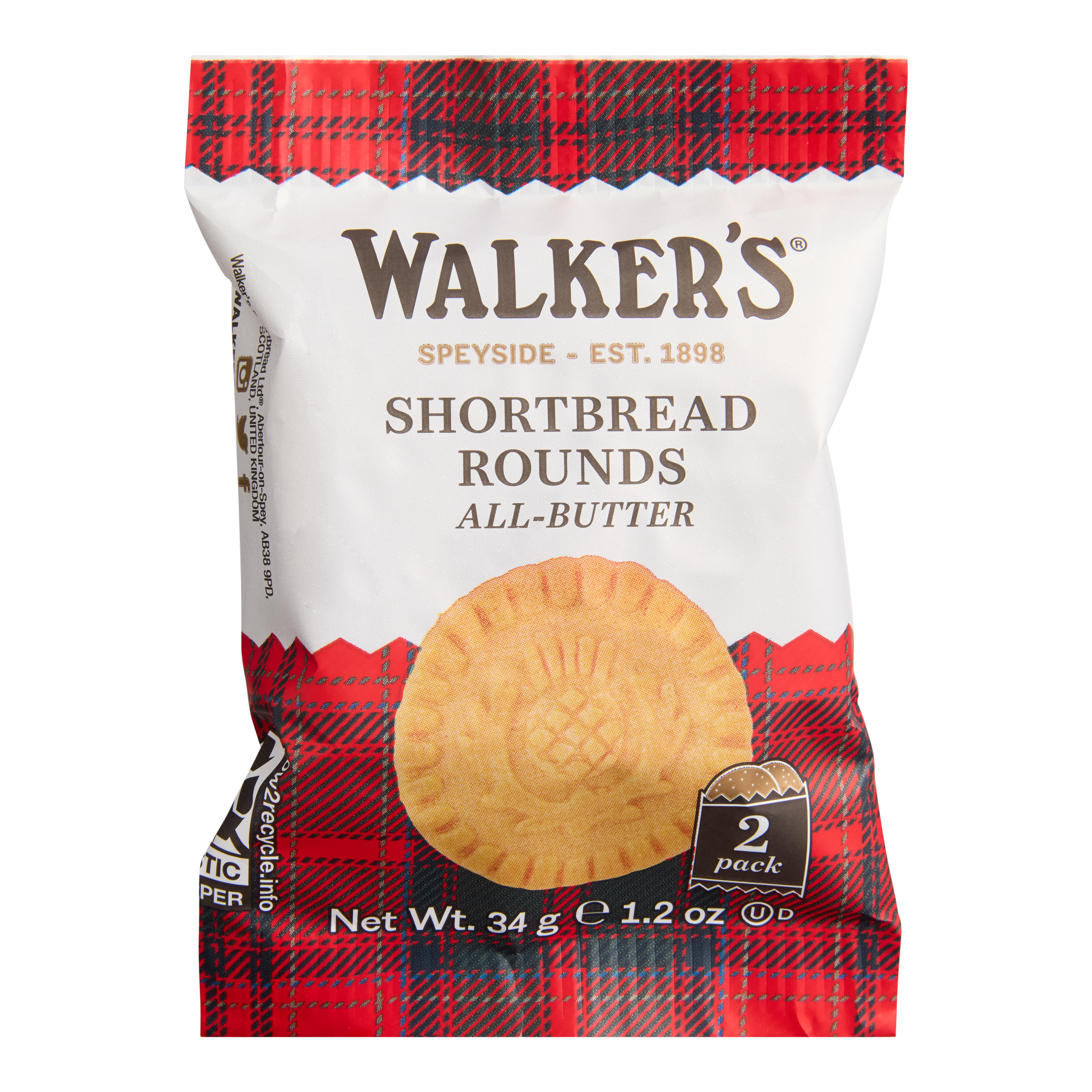 Walker's Shortbread Rounds Snack Size - World Market
