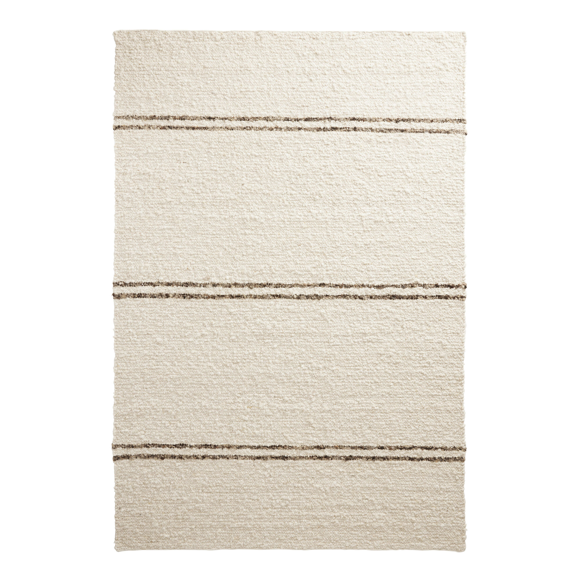 Metz Undyed Handwoven Wool Area Rug - World Market
