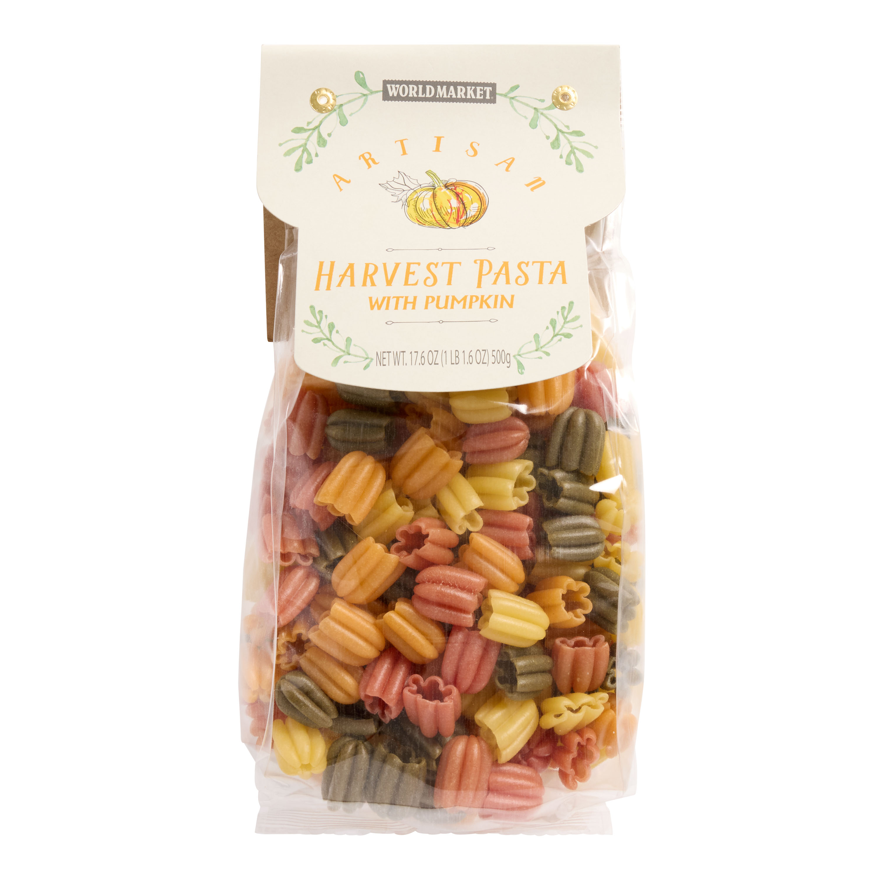 World Market® Artisan Harvest Pumpkin Shaped Pasta - World Market