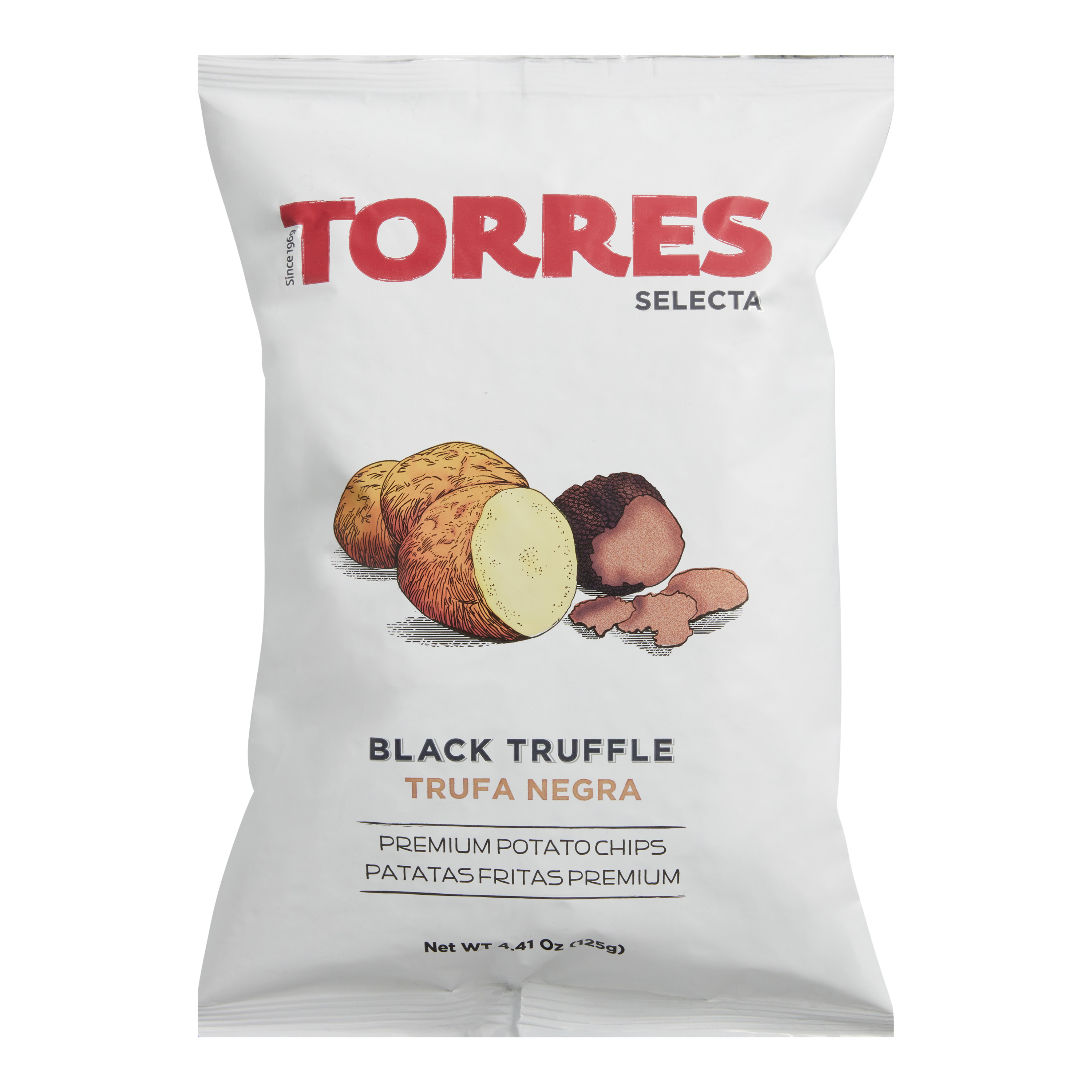 Torres Selecta Black Truffle Premium Potato Chips - World Market