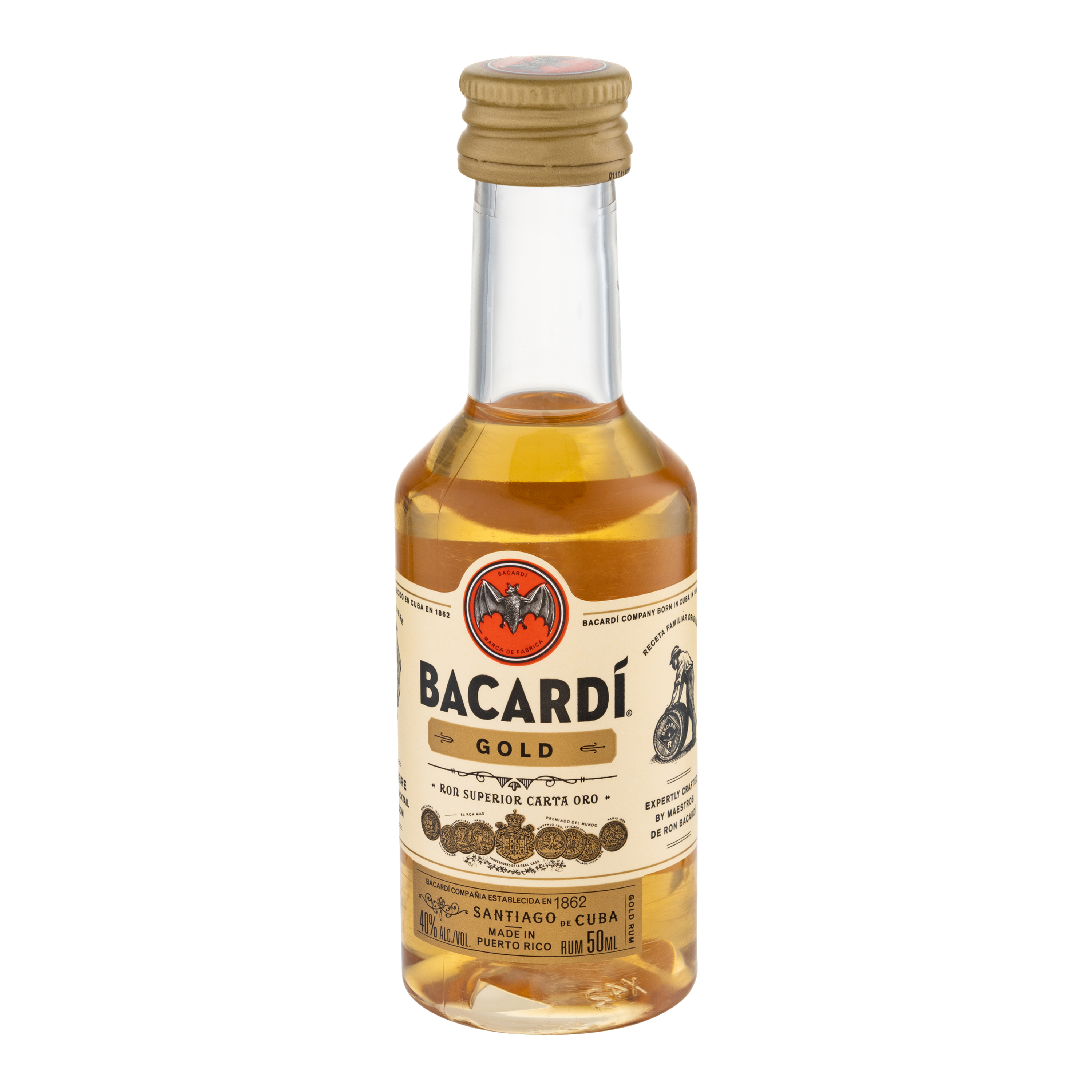 Bacardi Dark Rum 50ml - World Market