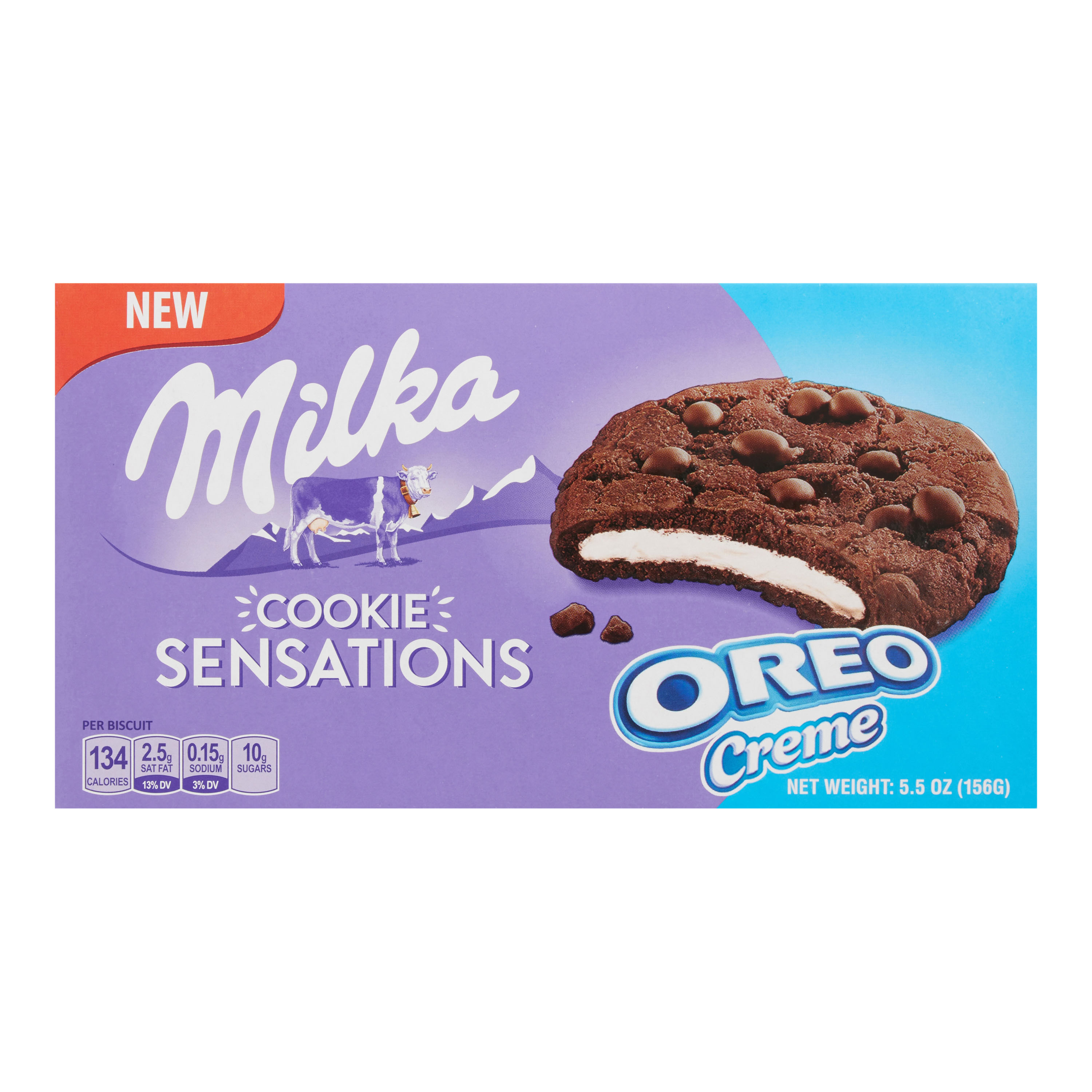 Milka Oreo Cream Milk Chocolate Cookie Sensations - World Market