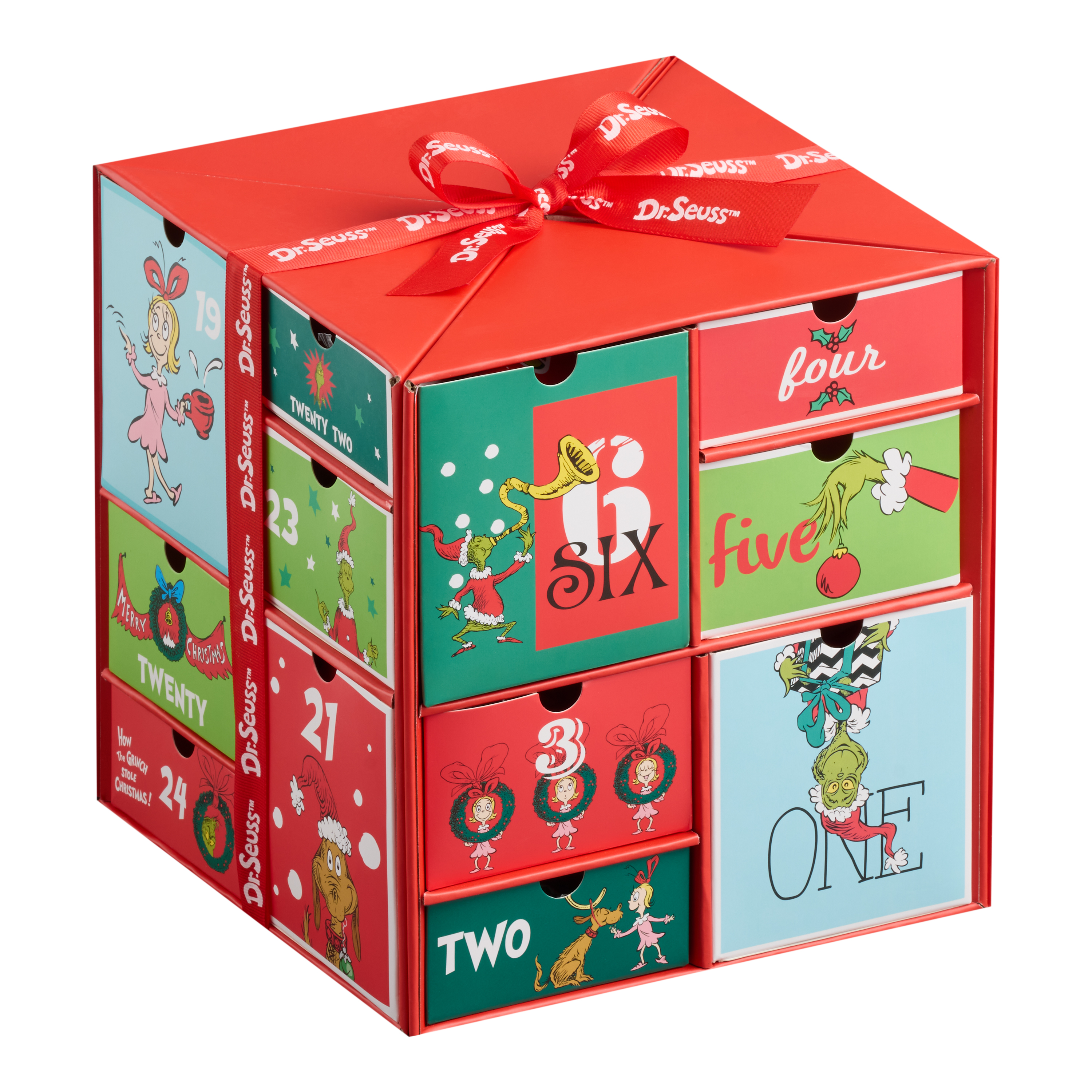 How the Grinch Stole Christmas Cube Candy Advent Calendar - World Market