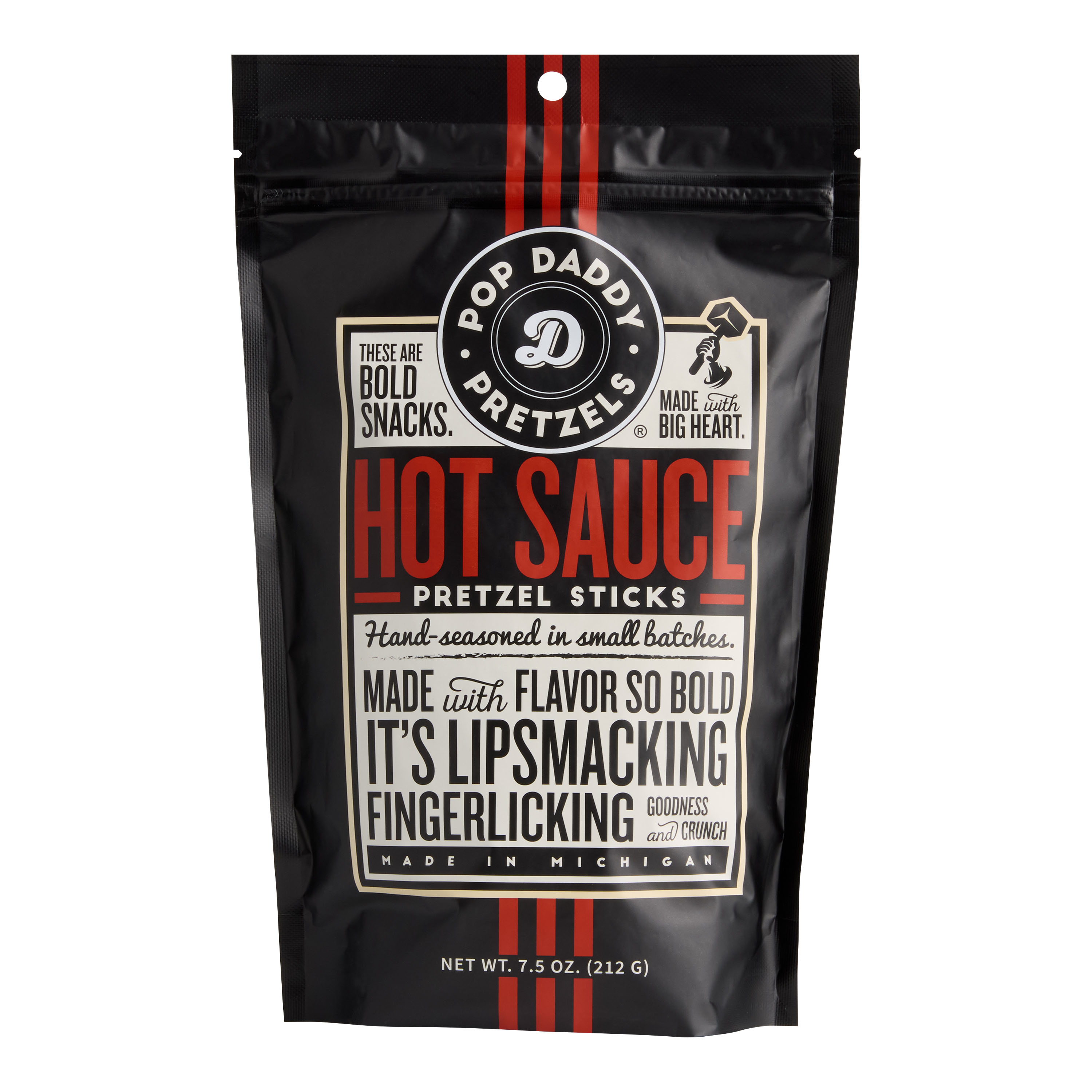 Pop Daddy Hot Sauce Pretzel Sticks - World Market