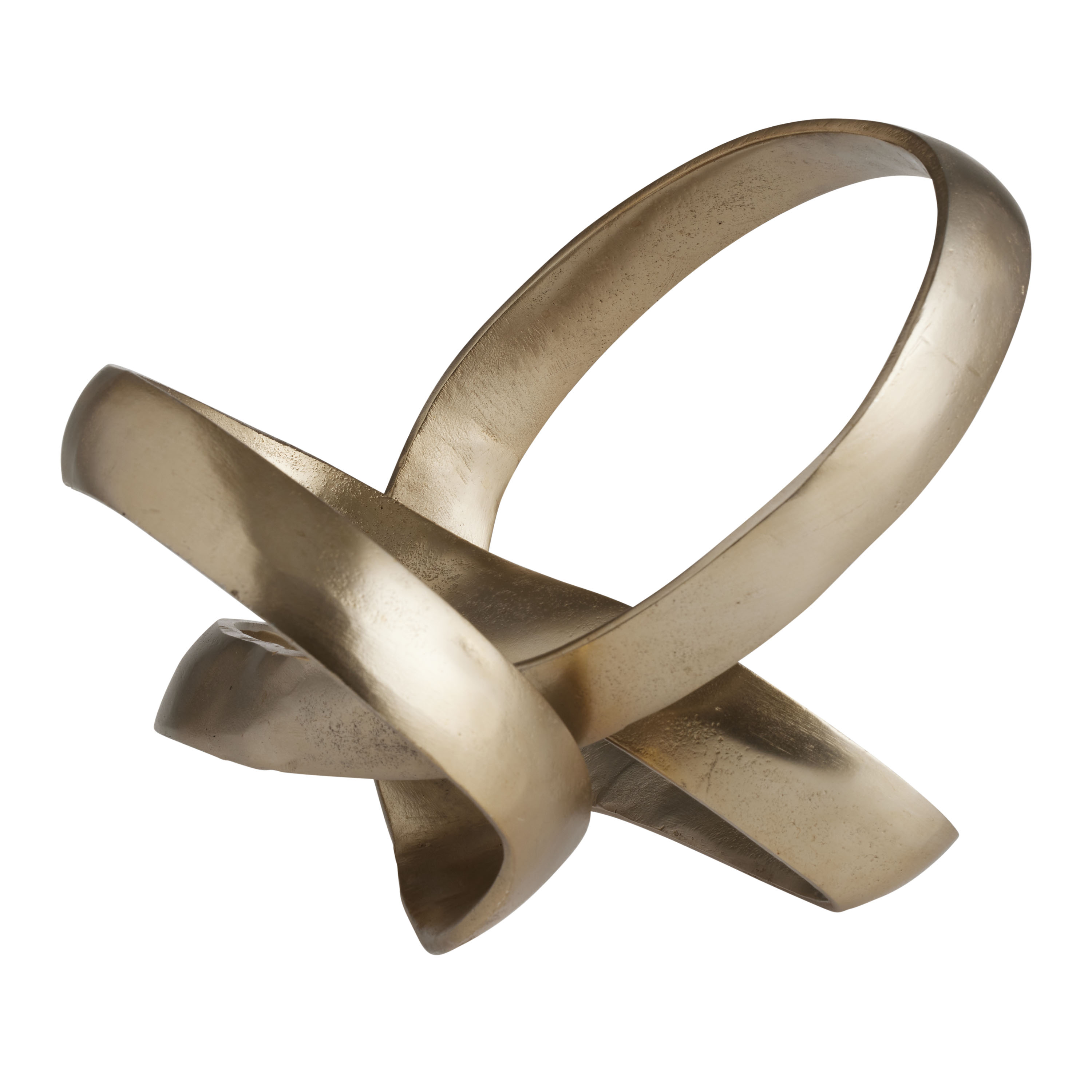 Gold Metal Infinity Loop Decor - World Market