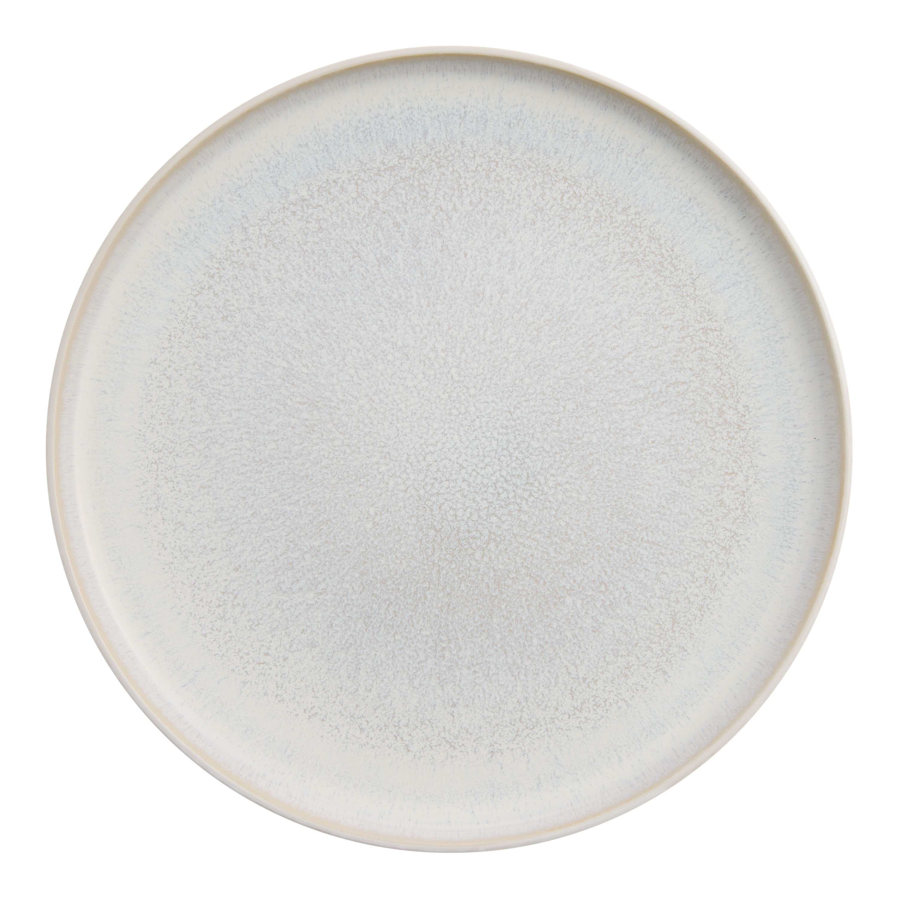 Ranier Cloud White Reactive Glaze Dinner Plate - World Market
