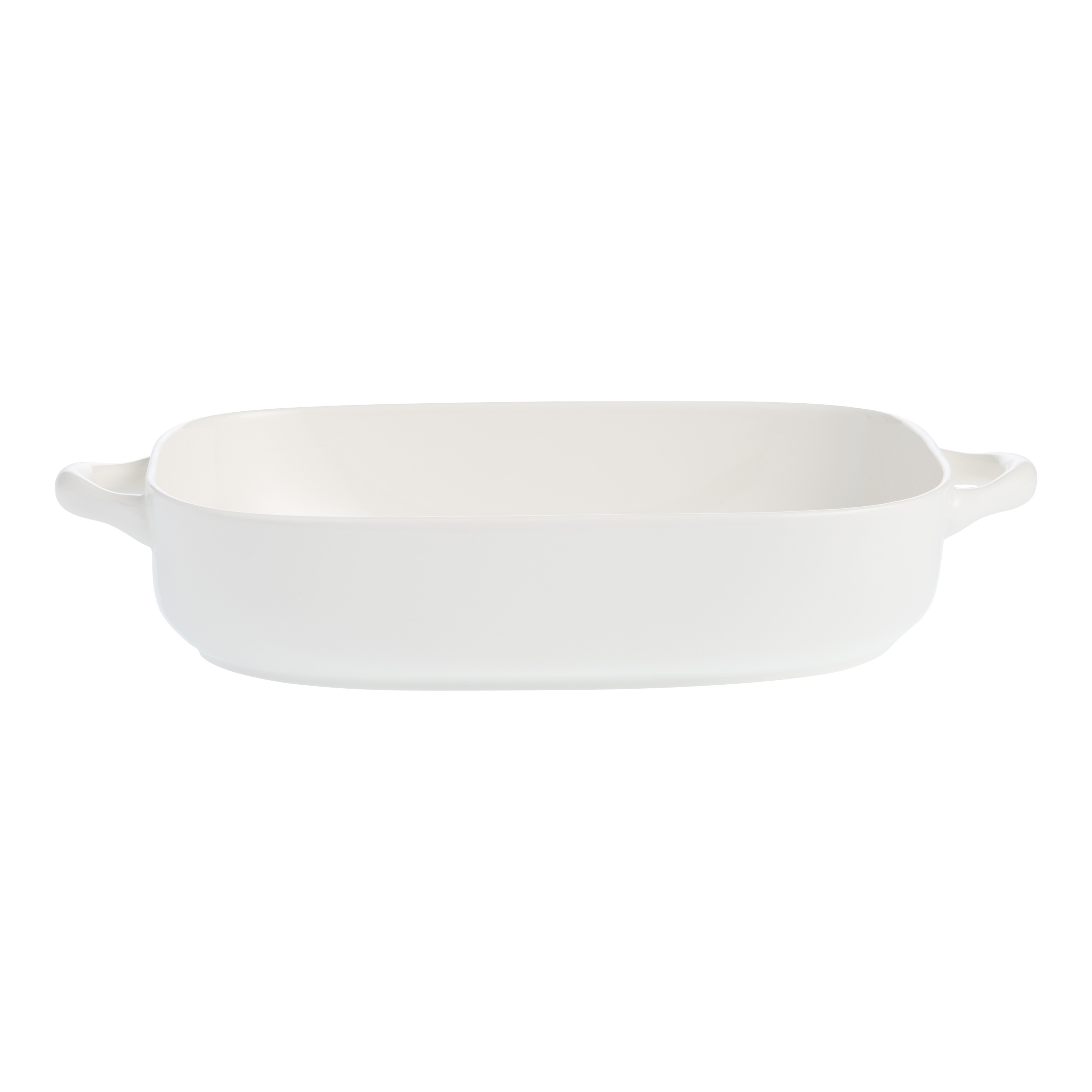 Large White Ceramic Everyday Baking Dish - World Market