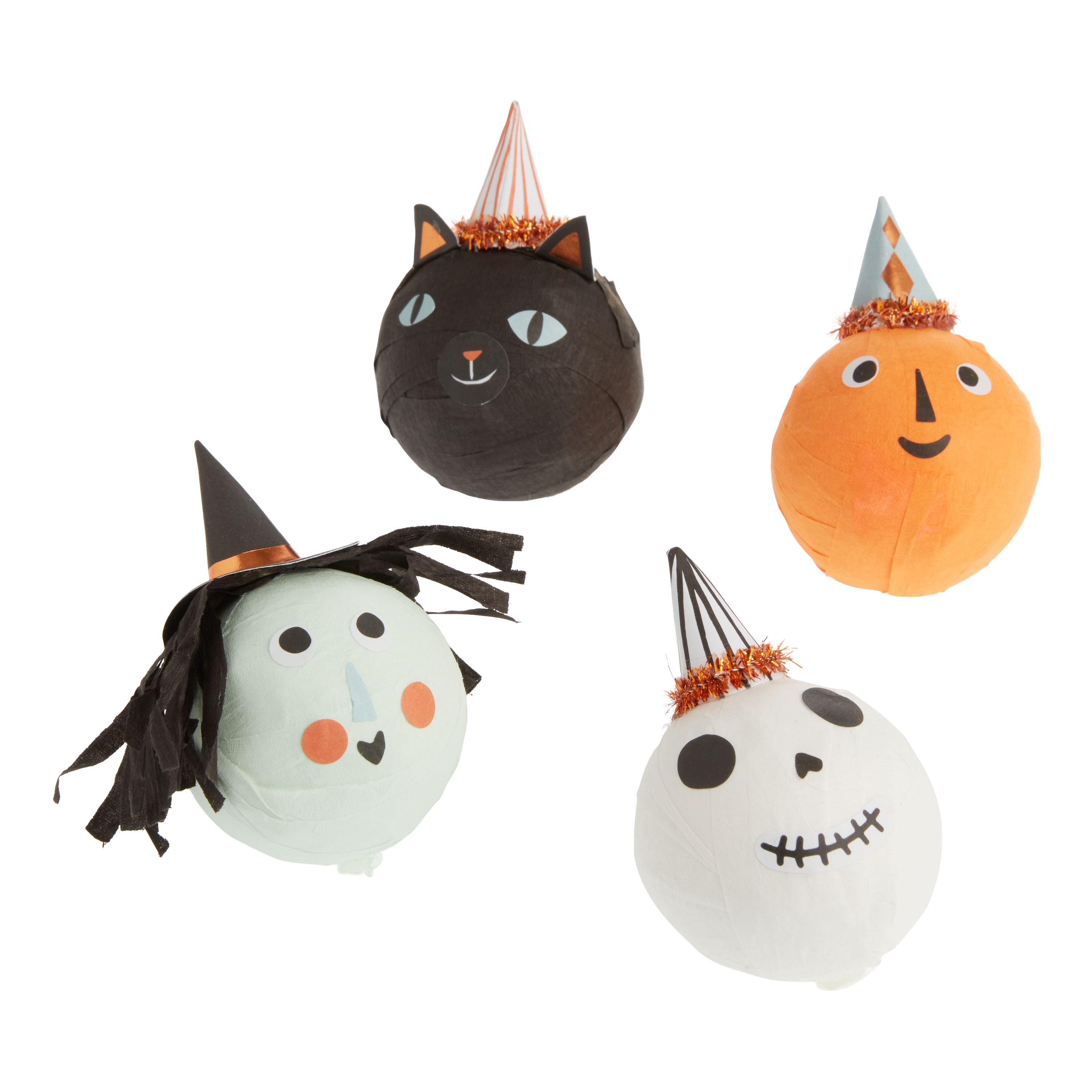 Paper Halloween Character Surprise Balls 4 Count - World Market