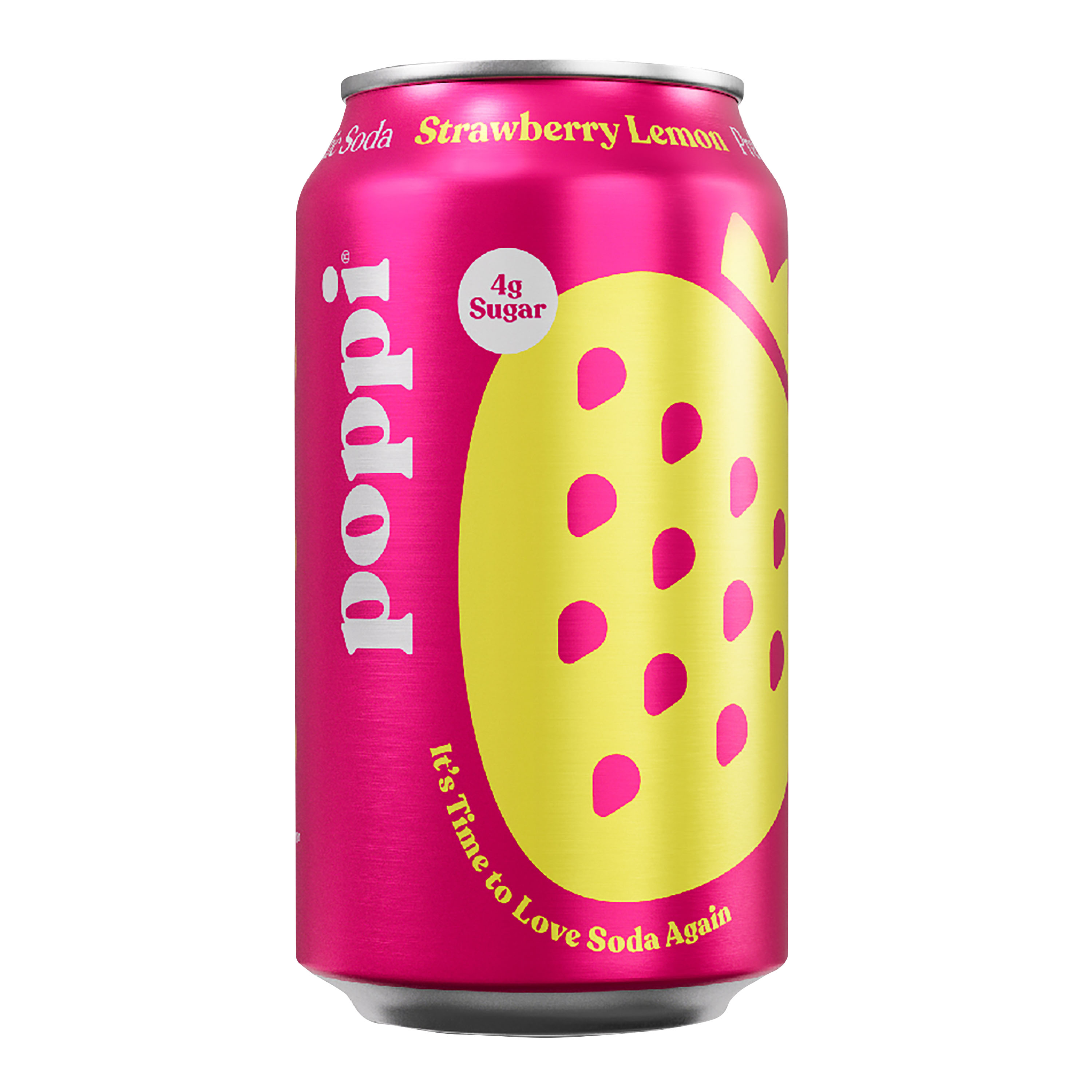 Poppi Strawberry Lemon Prebiotic Soda - World Market